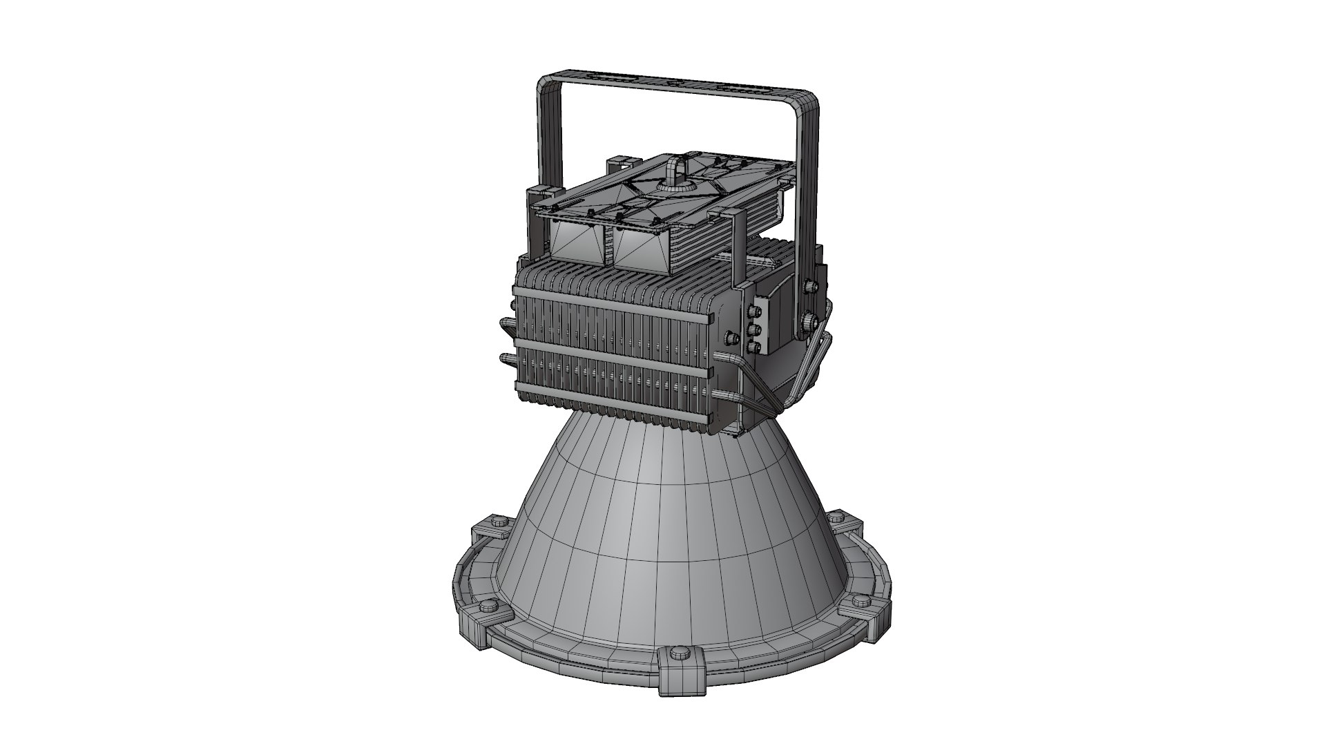 3D led industrial lighting model - TurboSquid 1709004