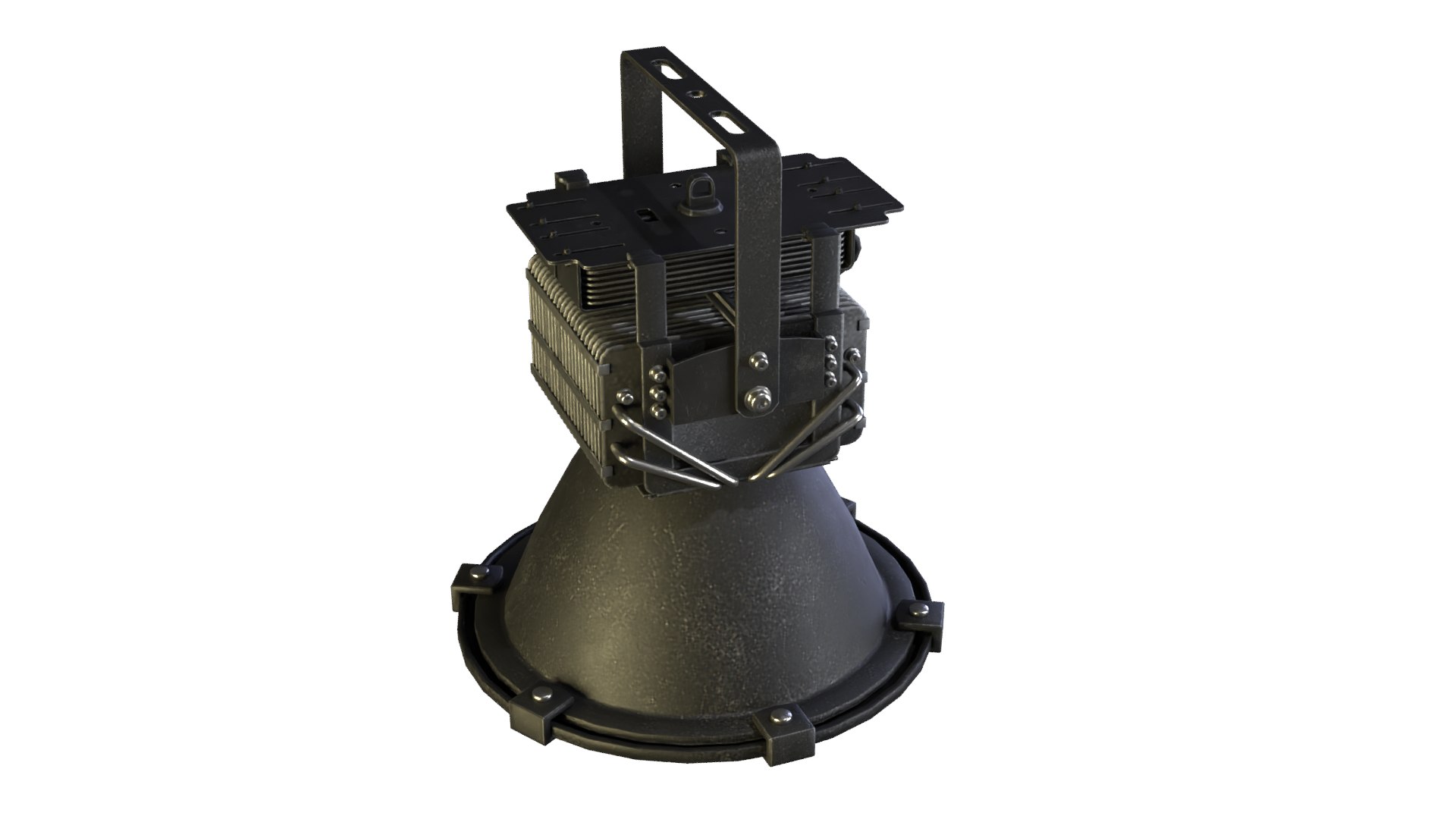 3D led industrial lighting model - TurboSquid 1709004