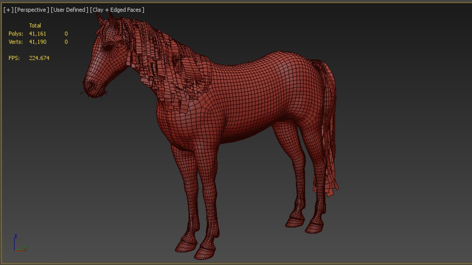 Realistic Horse 3D - TurboSquid 1708776