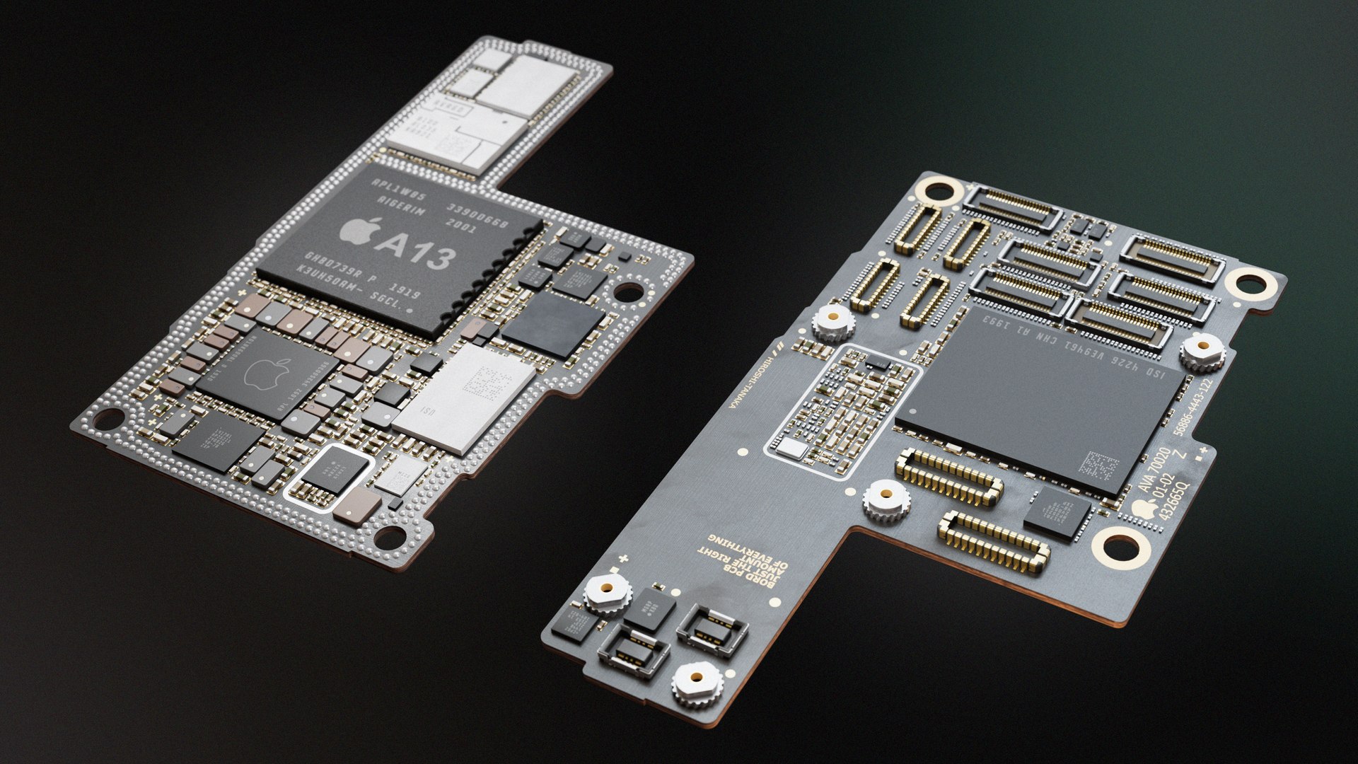 Electron Circuit Board 3D Model - TurboSquid 2313289