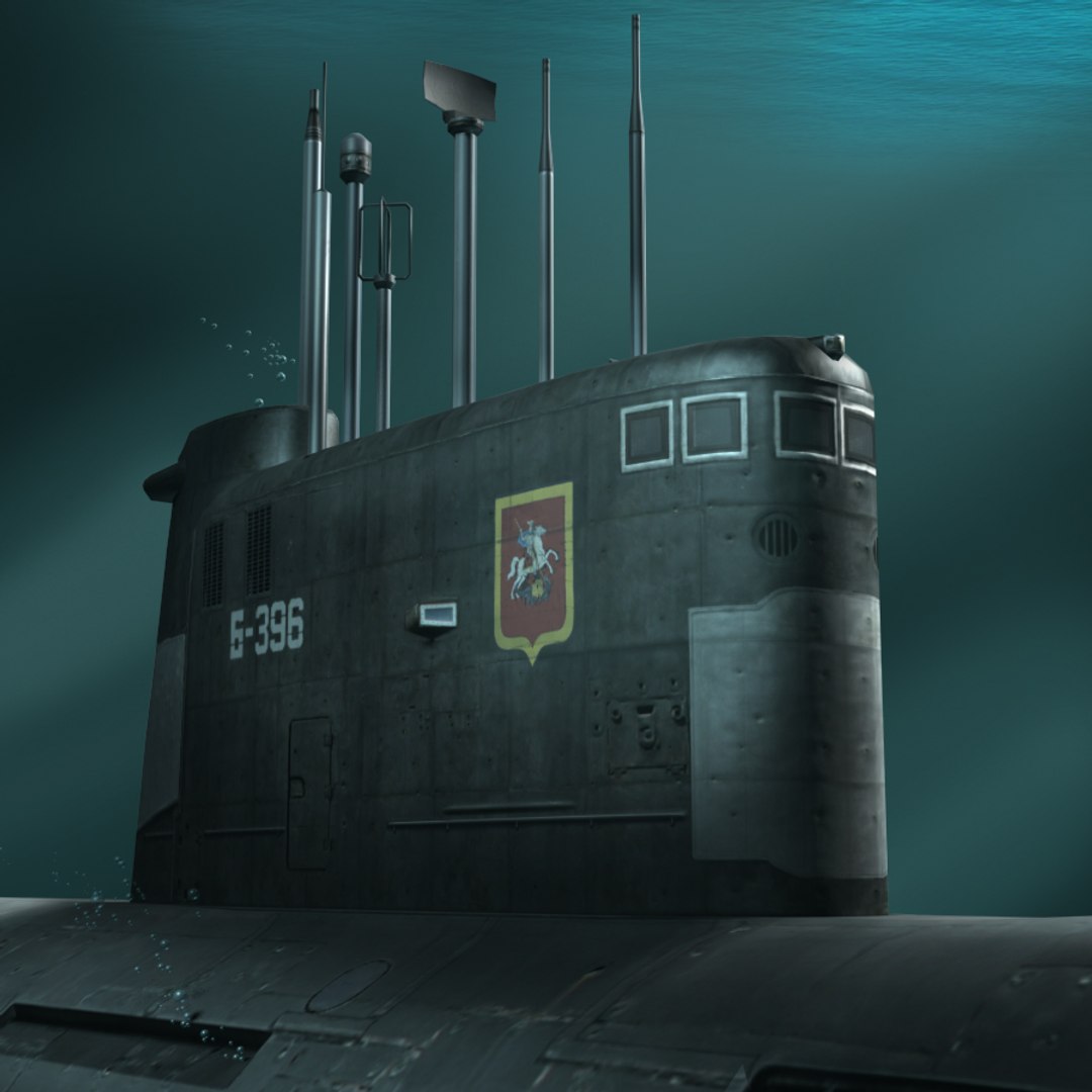 Tango Class Attack Submarine 3d Model