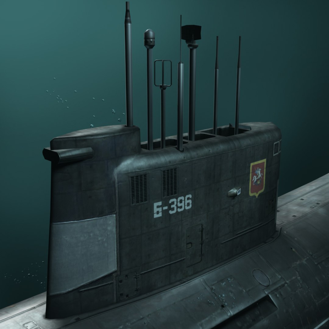 Tango Class Attack Submarine 3d Model