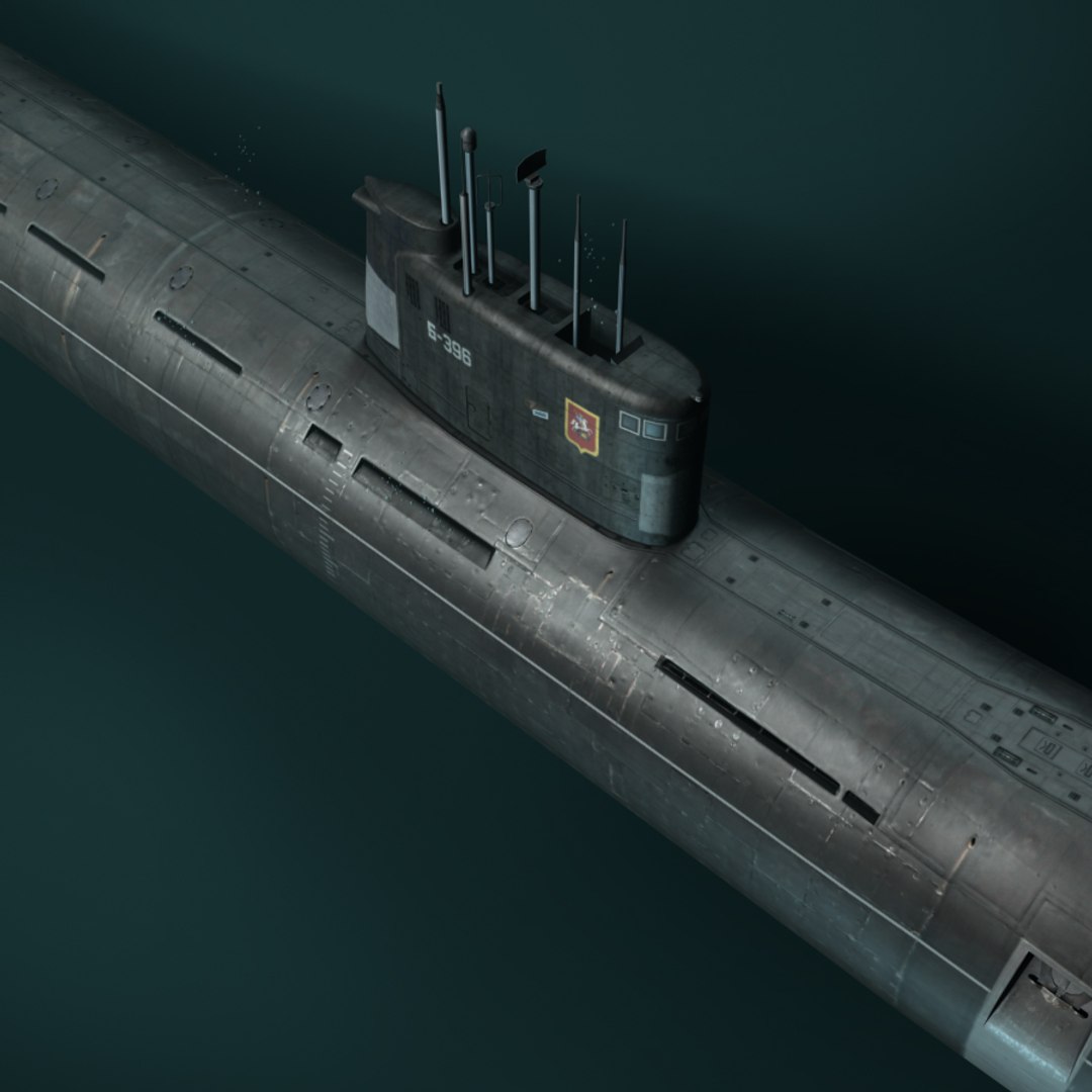 Tango Class Attack Submarine 3d Model