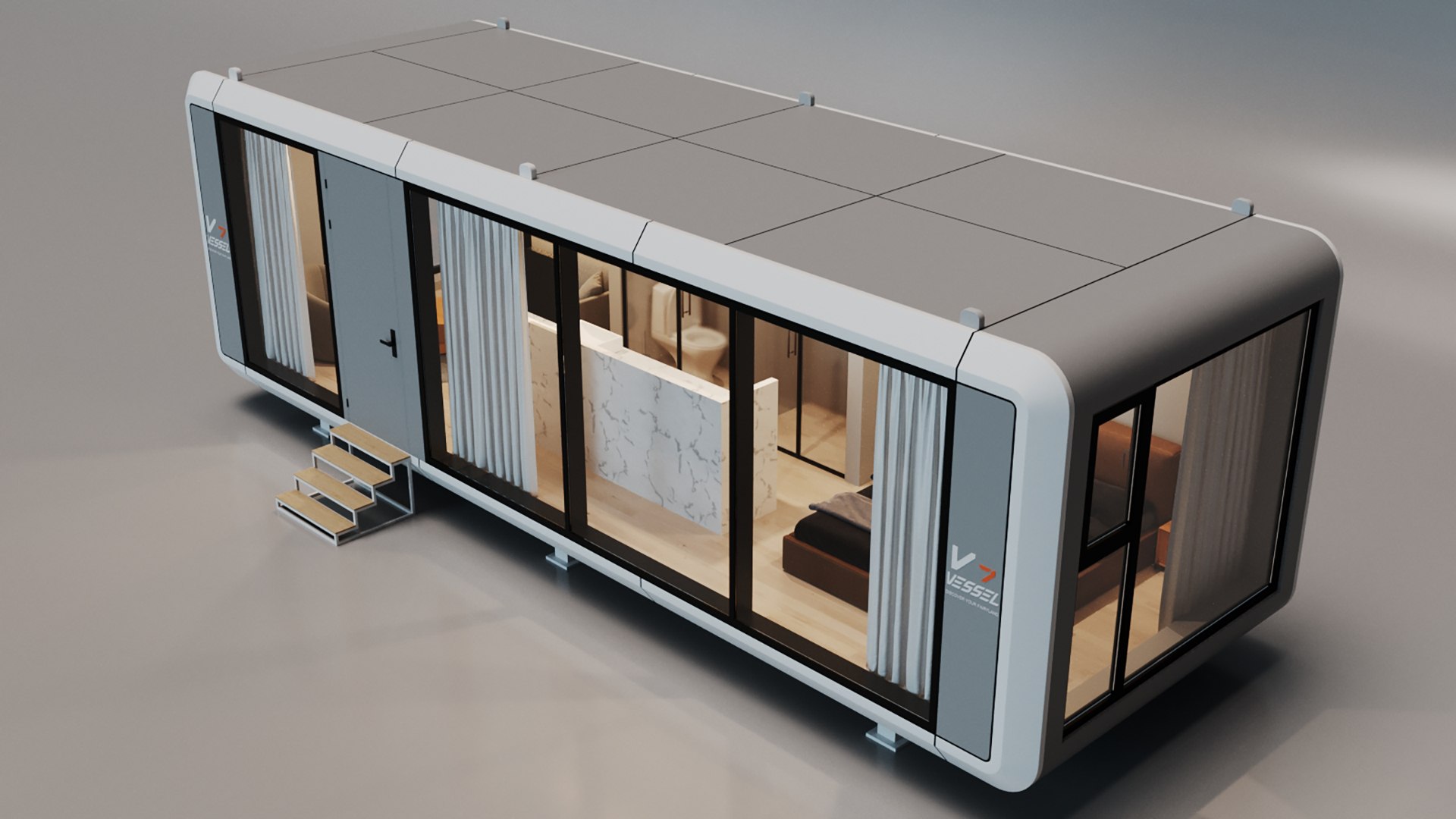 3D Vessel House V7 - TurboSquid 2283372