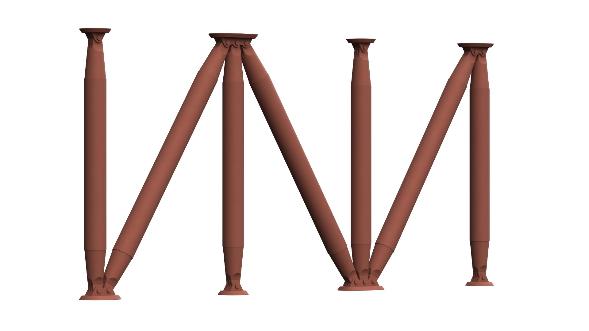 3D Modular Truss Frame 02 - TurboSquid 2388898