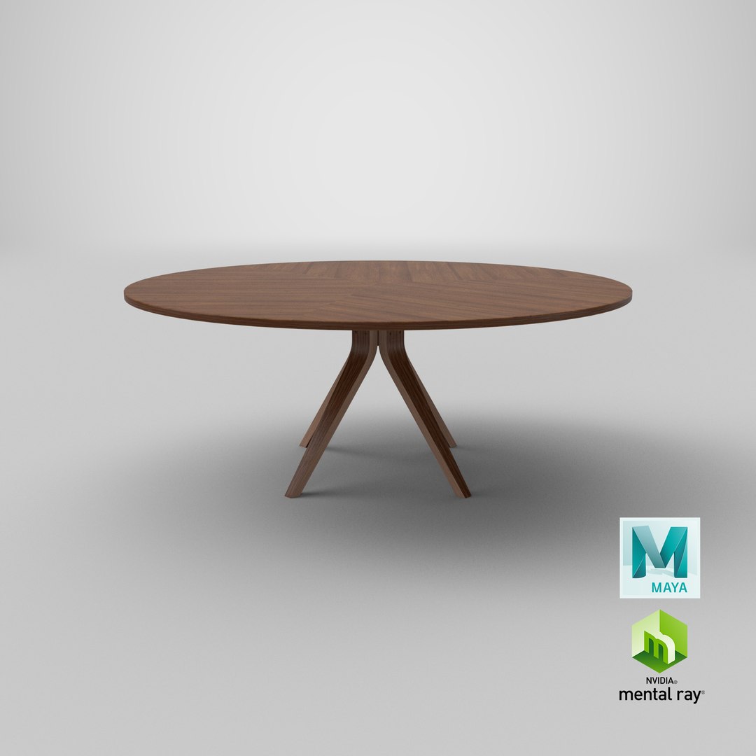 3D Dinner Table Model - TurboSquid 1382589