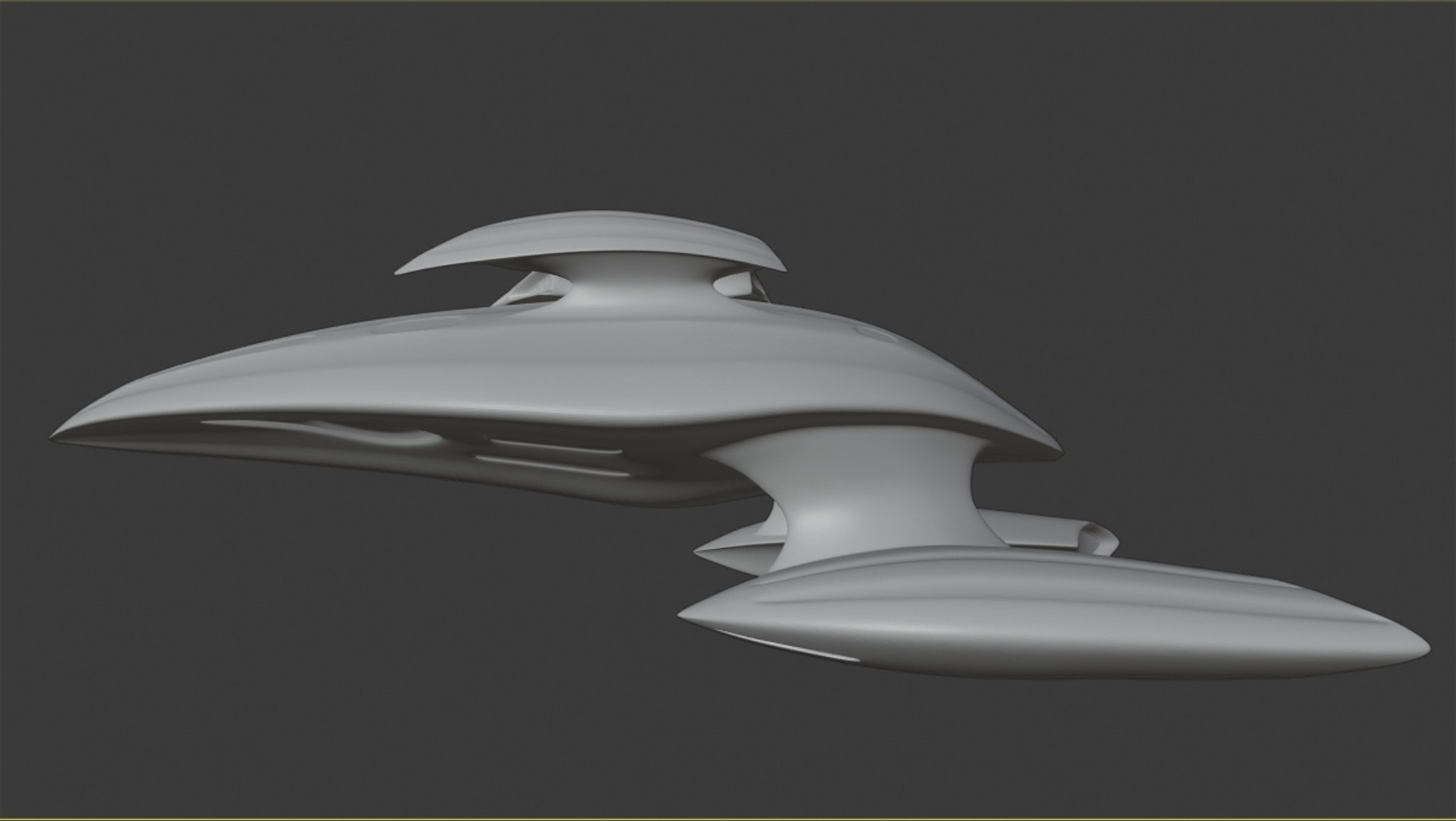 Alien spaceship 3D model - TurboSquid 1513745