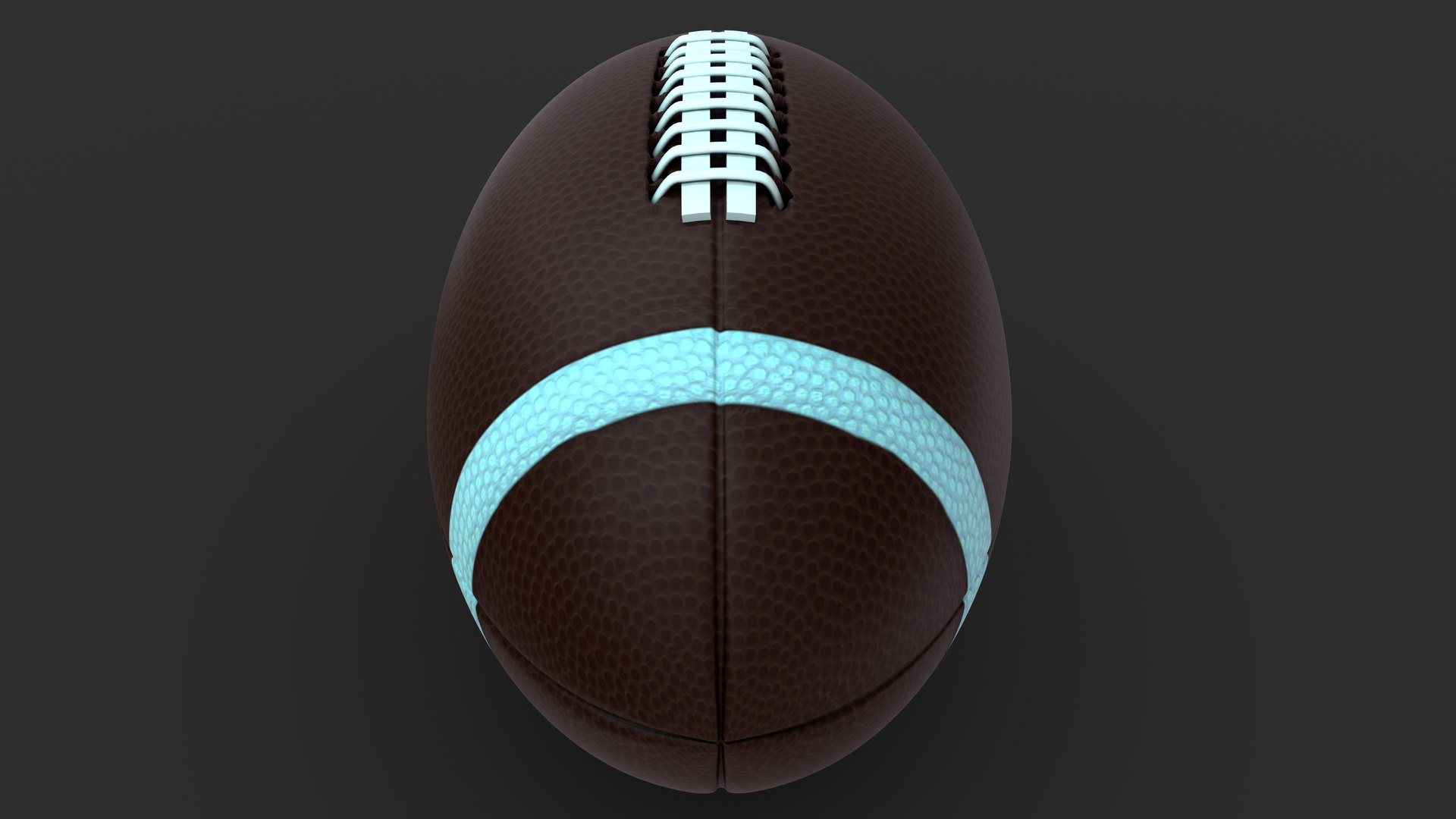 3D Leather Rugby Ball Model - TurboSquid 2185610