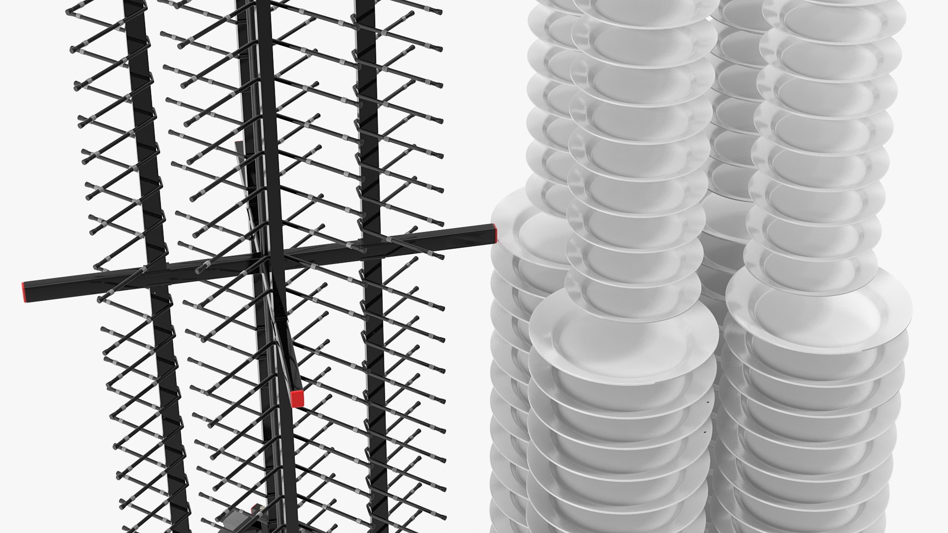 3D stainless steel professional plate - TurboSquid 1583757