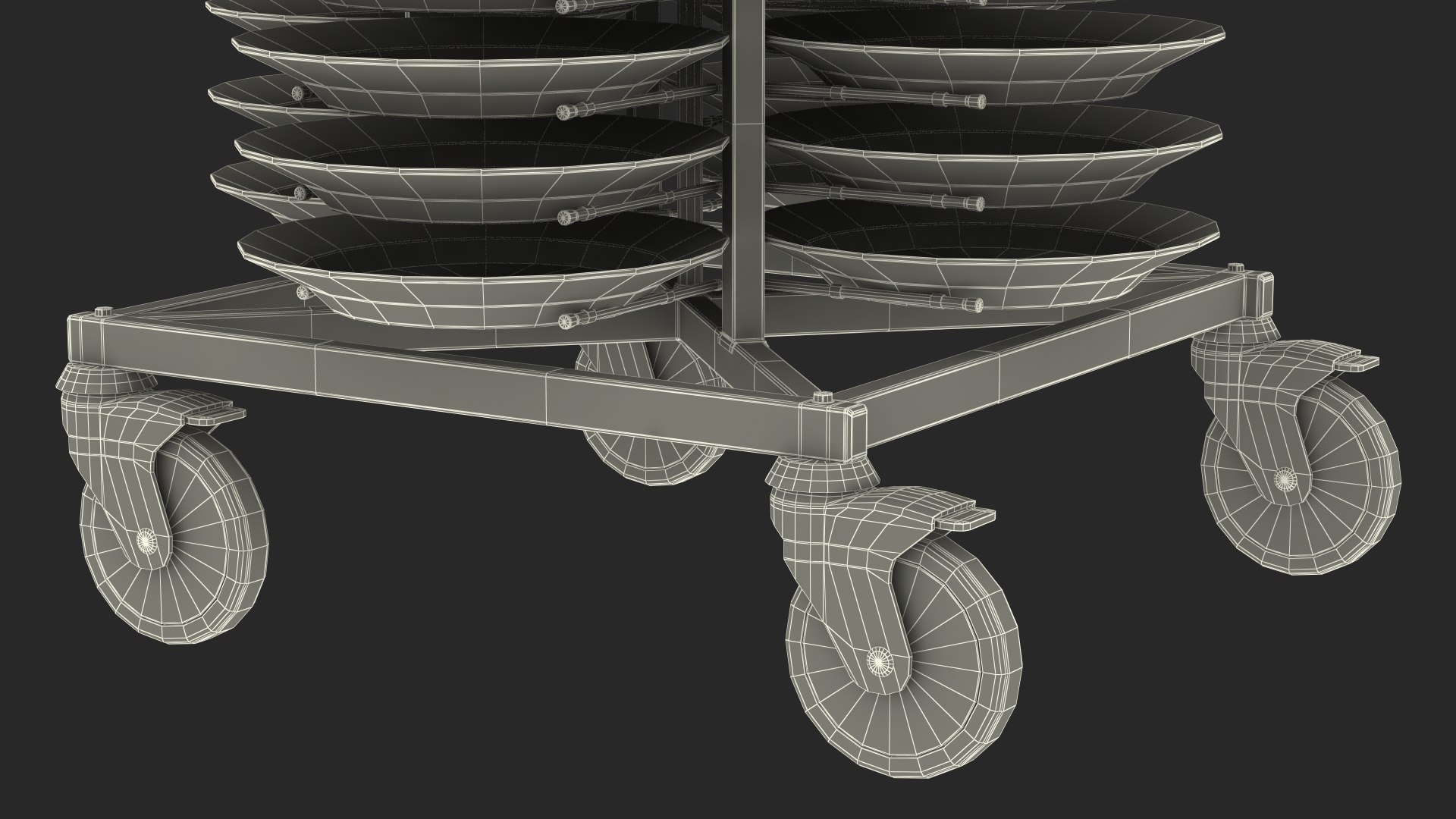 3D stainless steel professional plate - TurboSquid 1583757