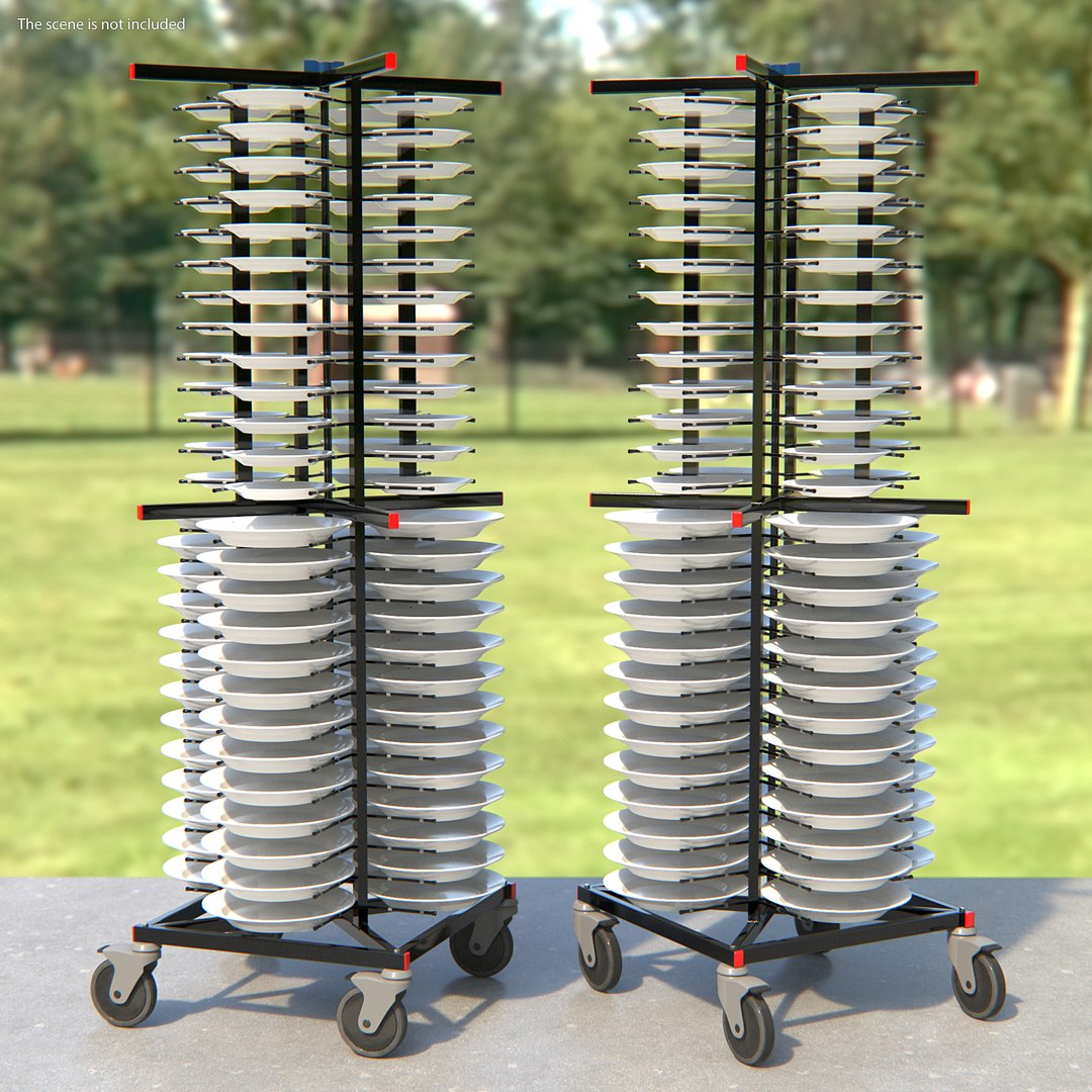 3D stainless steel professional plate - TurboSquid 1583757