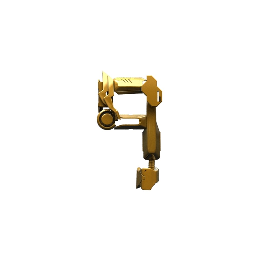 3d Model Mechanical Digital Countdown