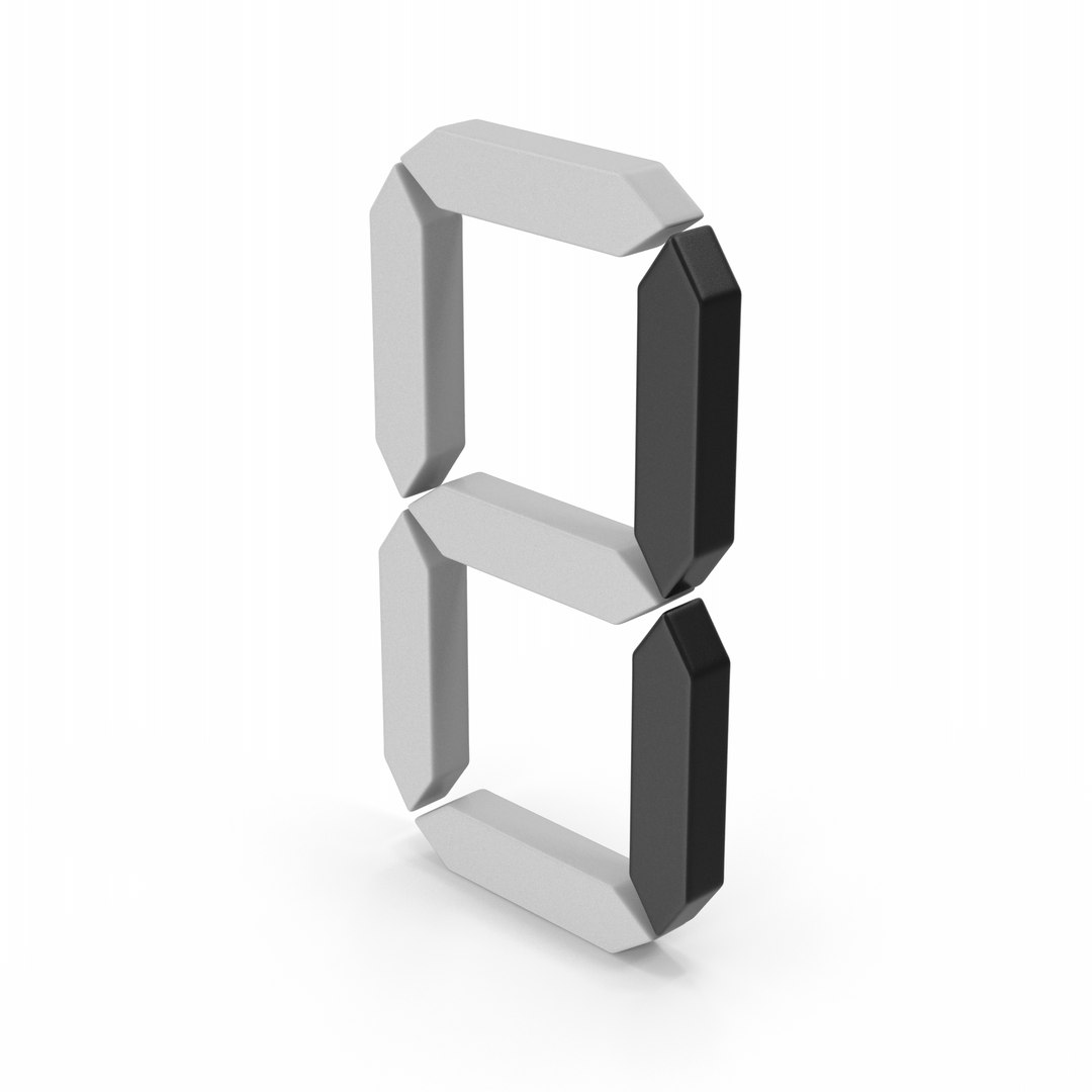 Calculator Number 1 Model - TurboSquid 2132757