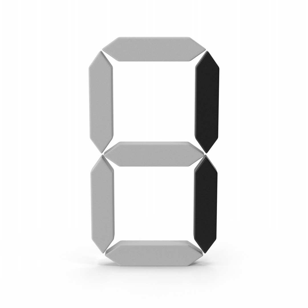 Calculator Number 1 Model - TurboSquid 2132757