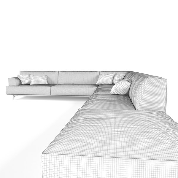 3d model sofa realistic super