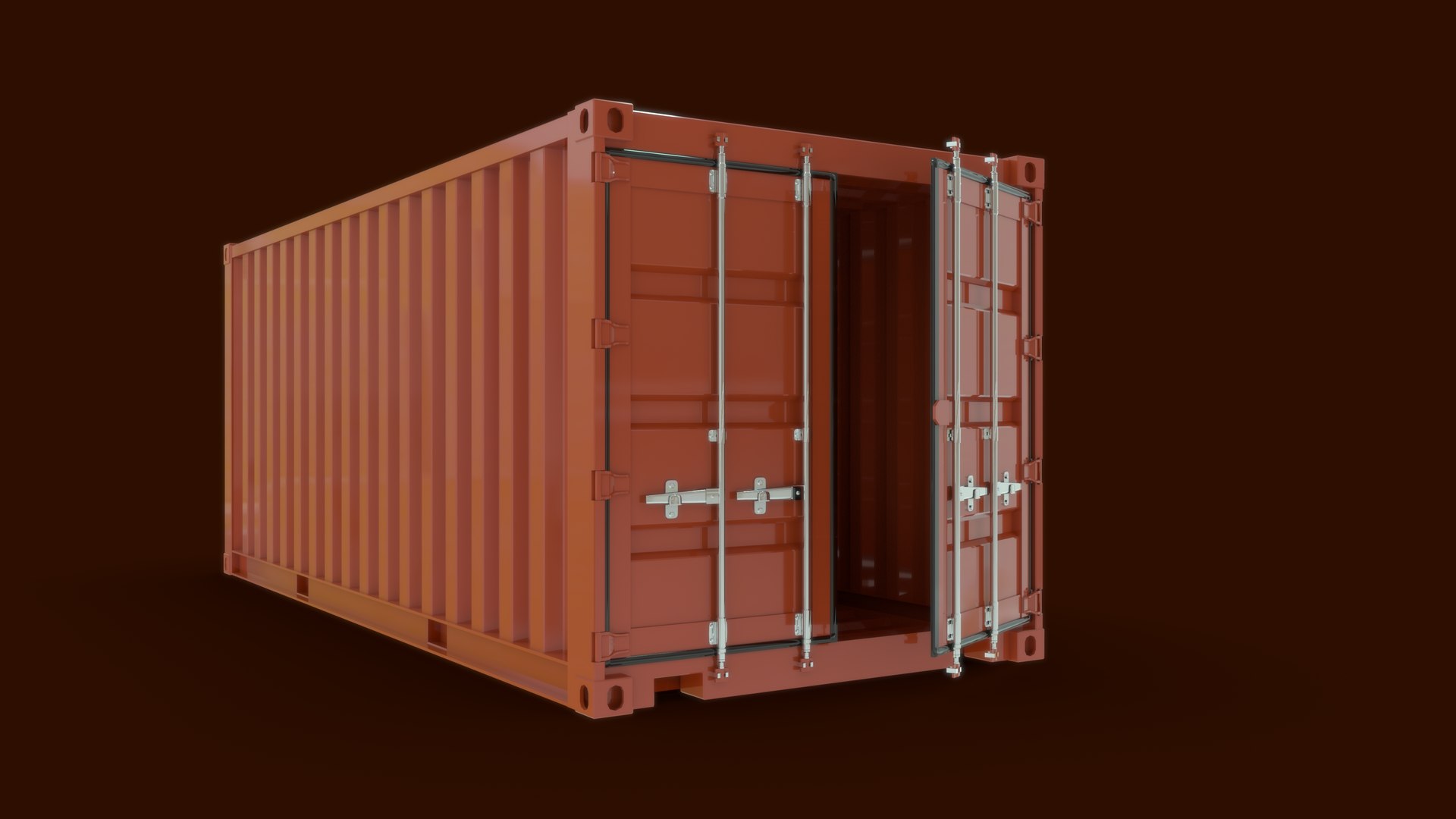 3D Model Intermodal Container - TurboSquid 2185018