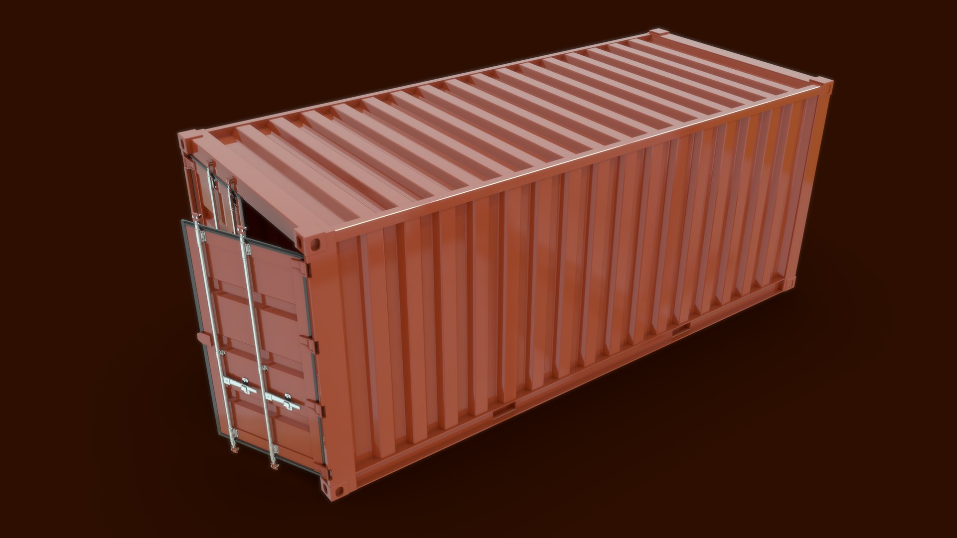 3D Model Intermodal Container - TurboSquid 2185018