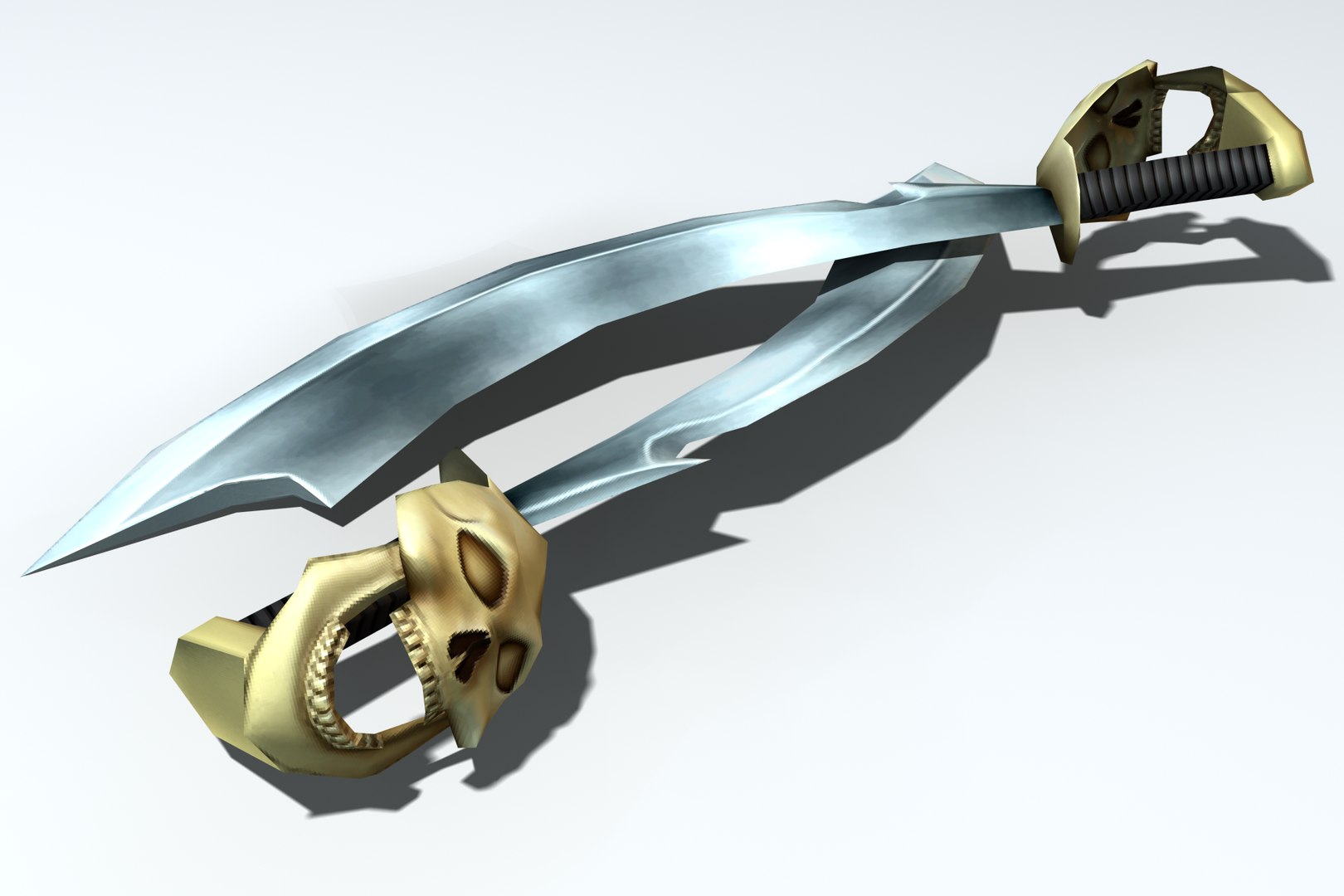 bone sword 3d max