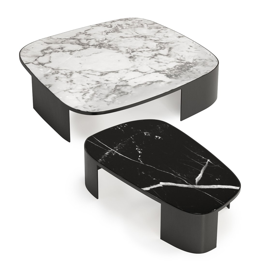 3D Poliform Coffee Tables KOISHI - TurboSquid 2258586