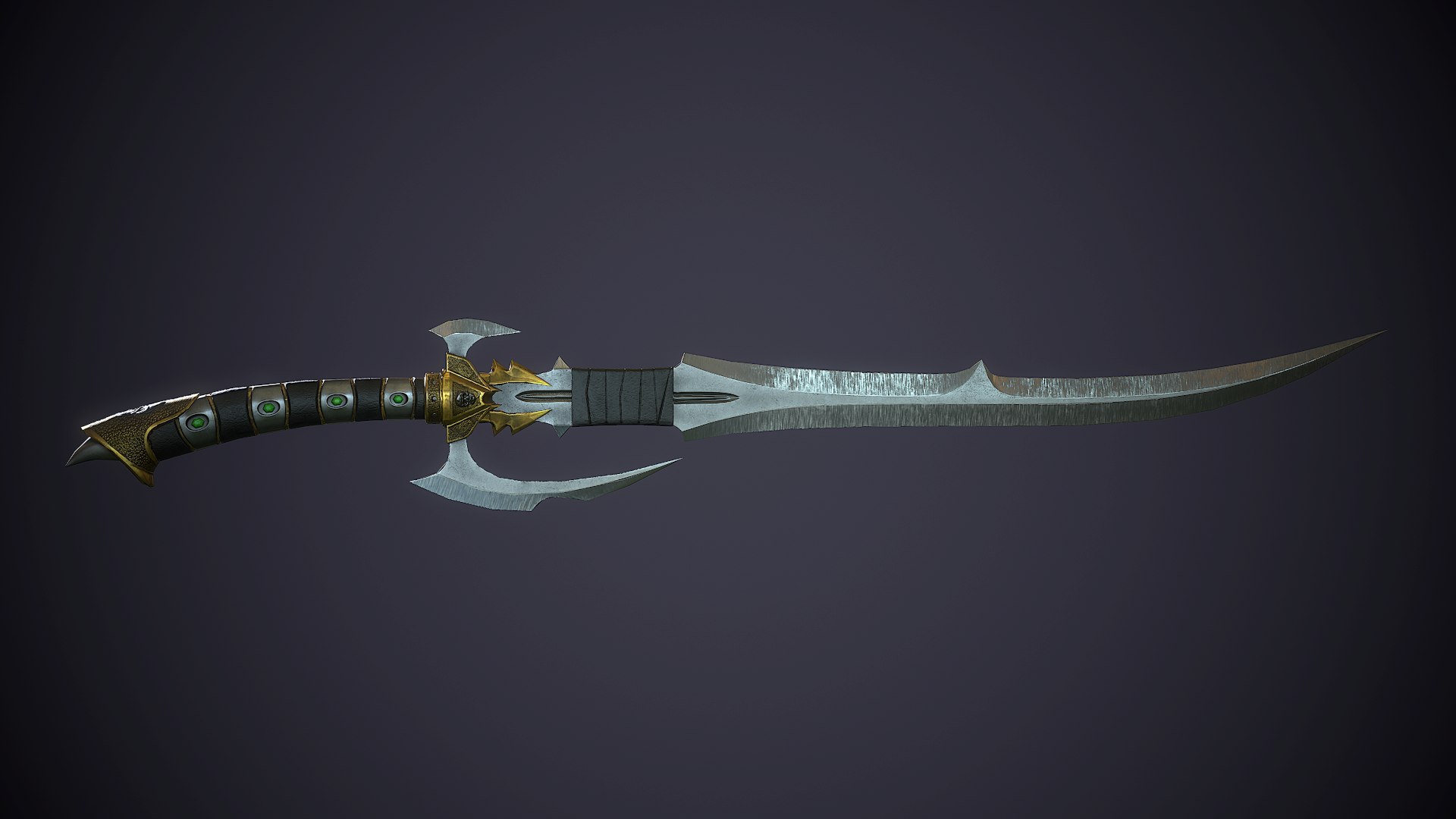 3D Ritual Sword Model - TurboSquid 1272556
