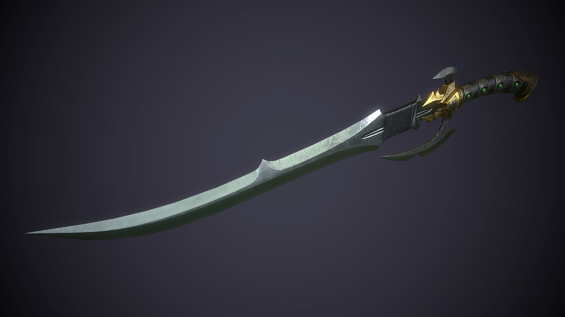 3D Ritual Sword Model - TurboSquid 1272556