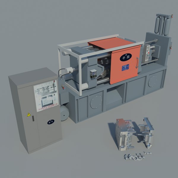 3D metal die casting process - TurboSquid 1611556