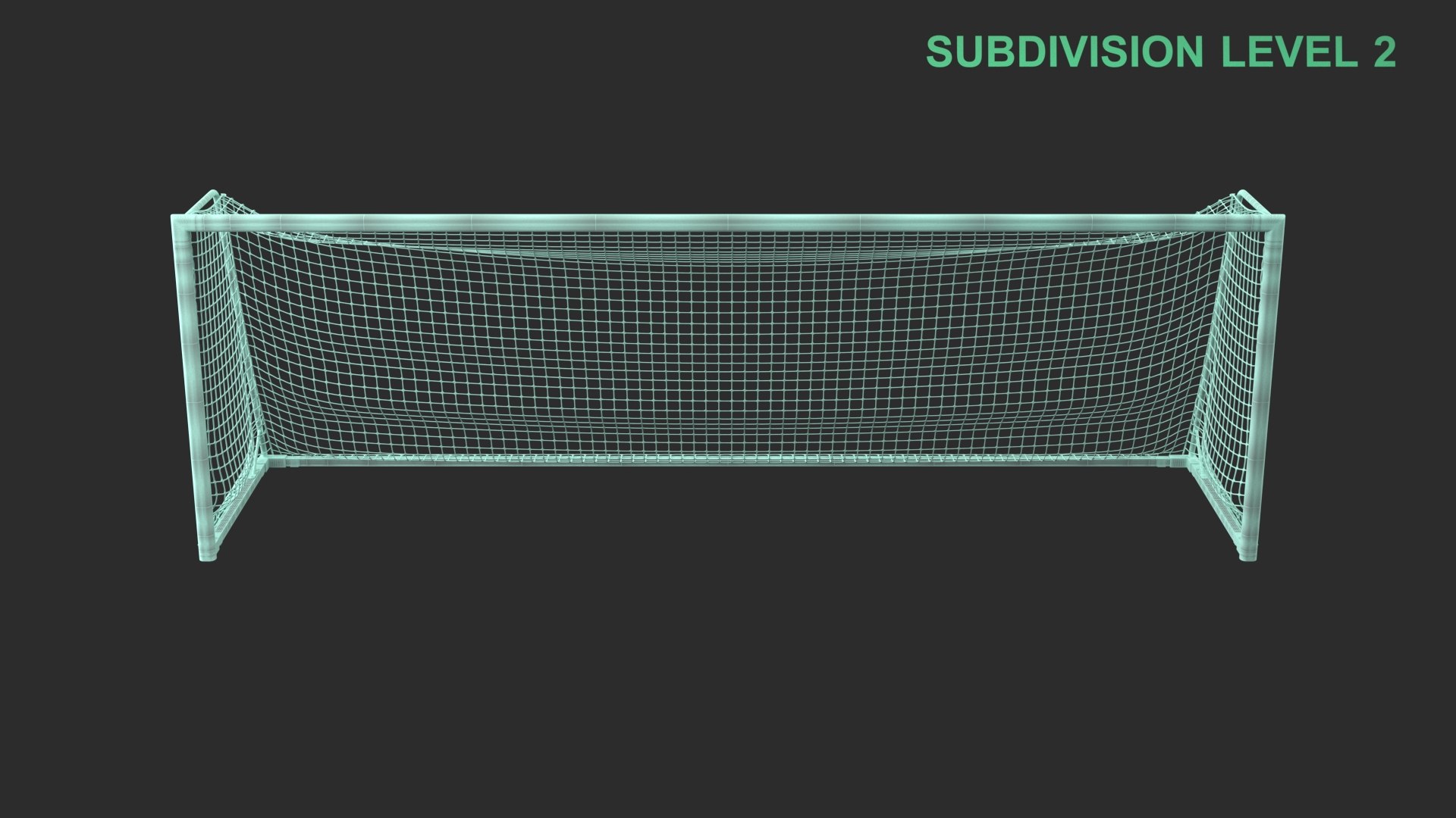 3D Model Soccer Goal - TurboSquid 2458174