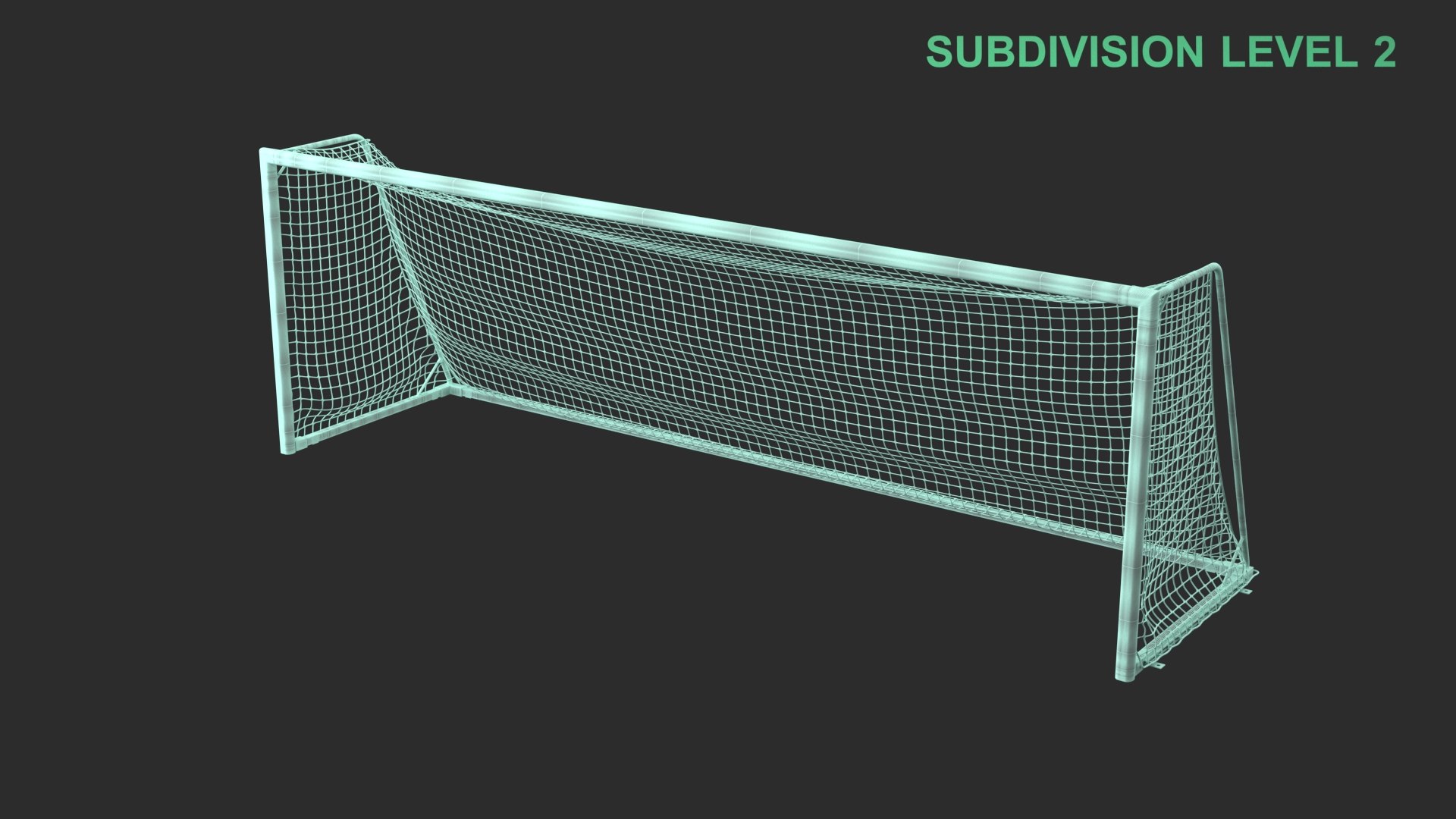 3D Model Soccer Goal - TurboSquid 2458174