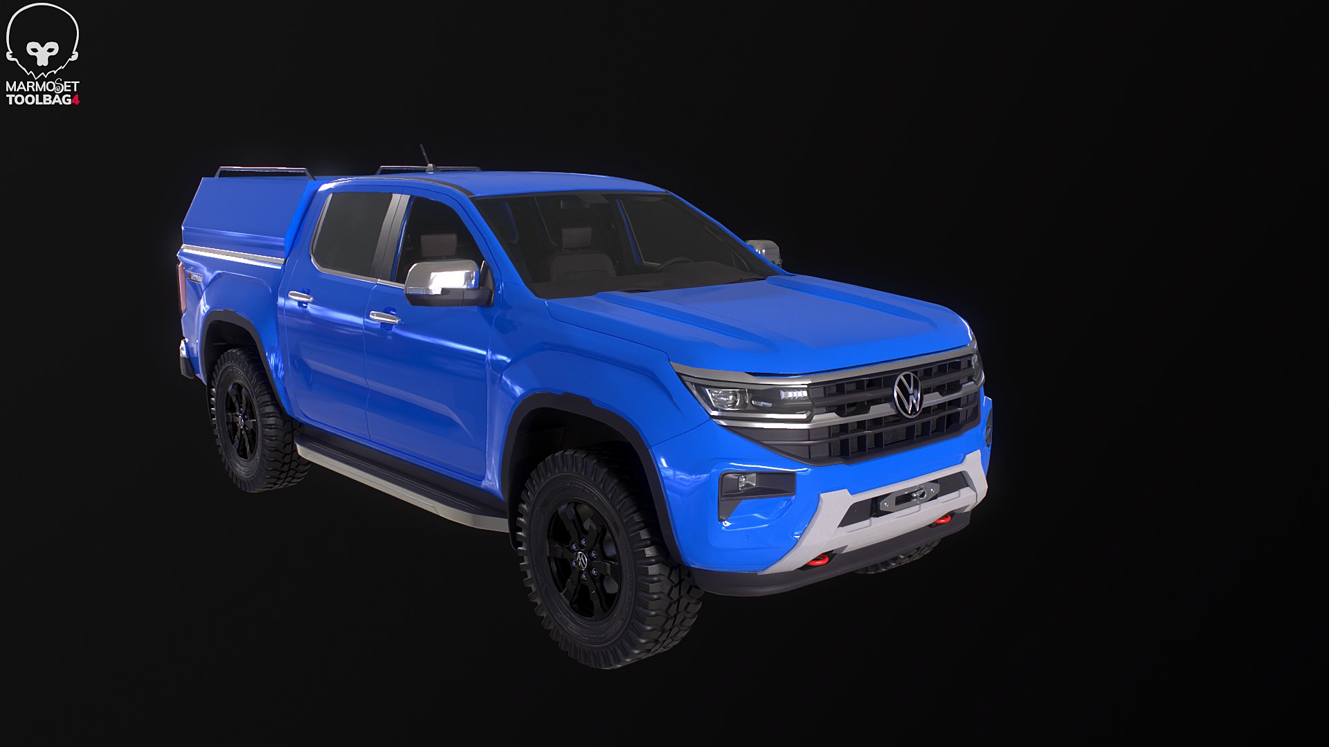 3D Model VW Amarok Offroad Mod - TurboSquid 2148314