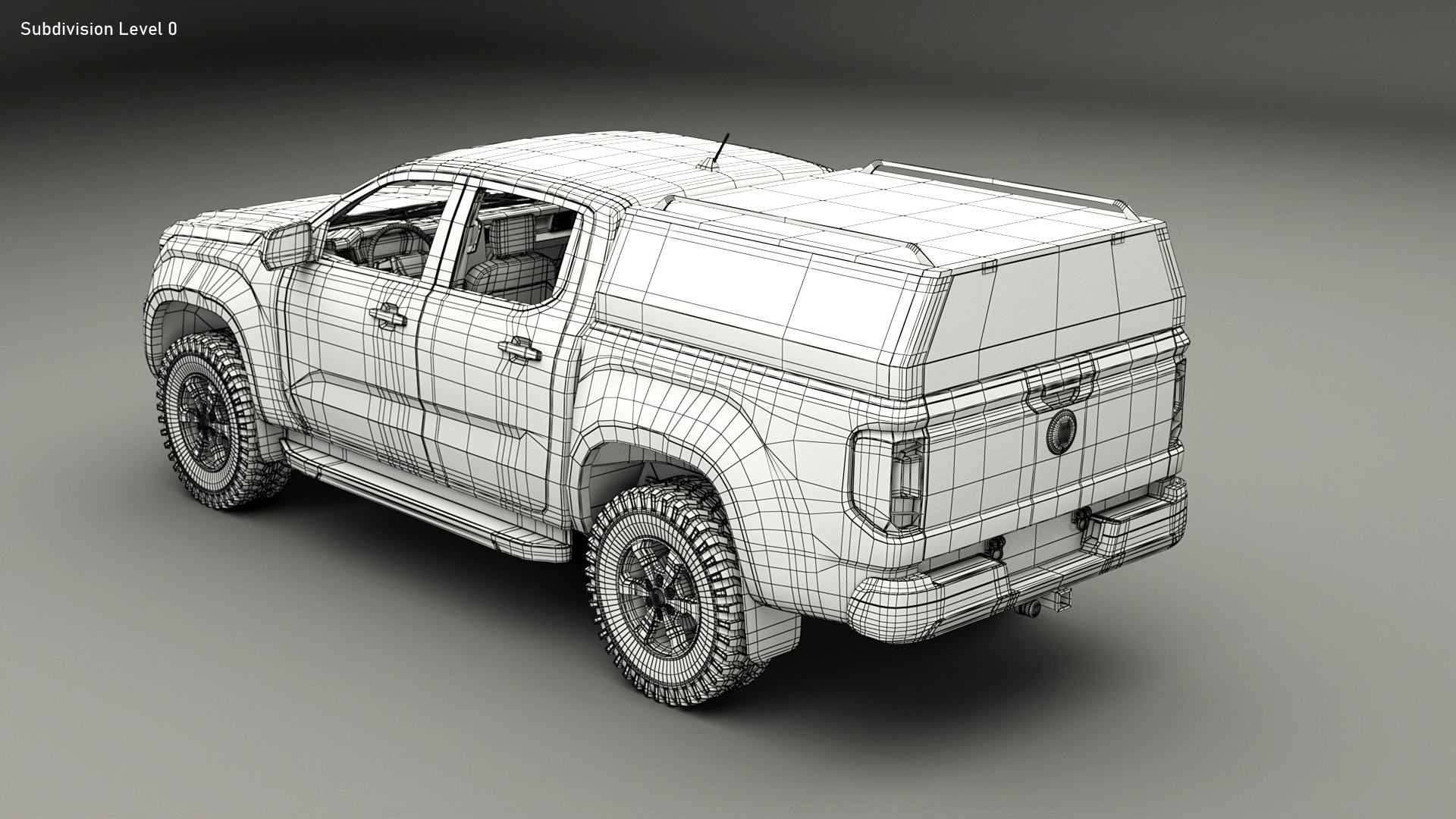 3D Model VW Amarok Offroad Mod - TurboSquid 2148314