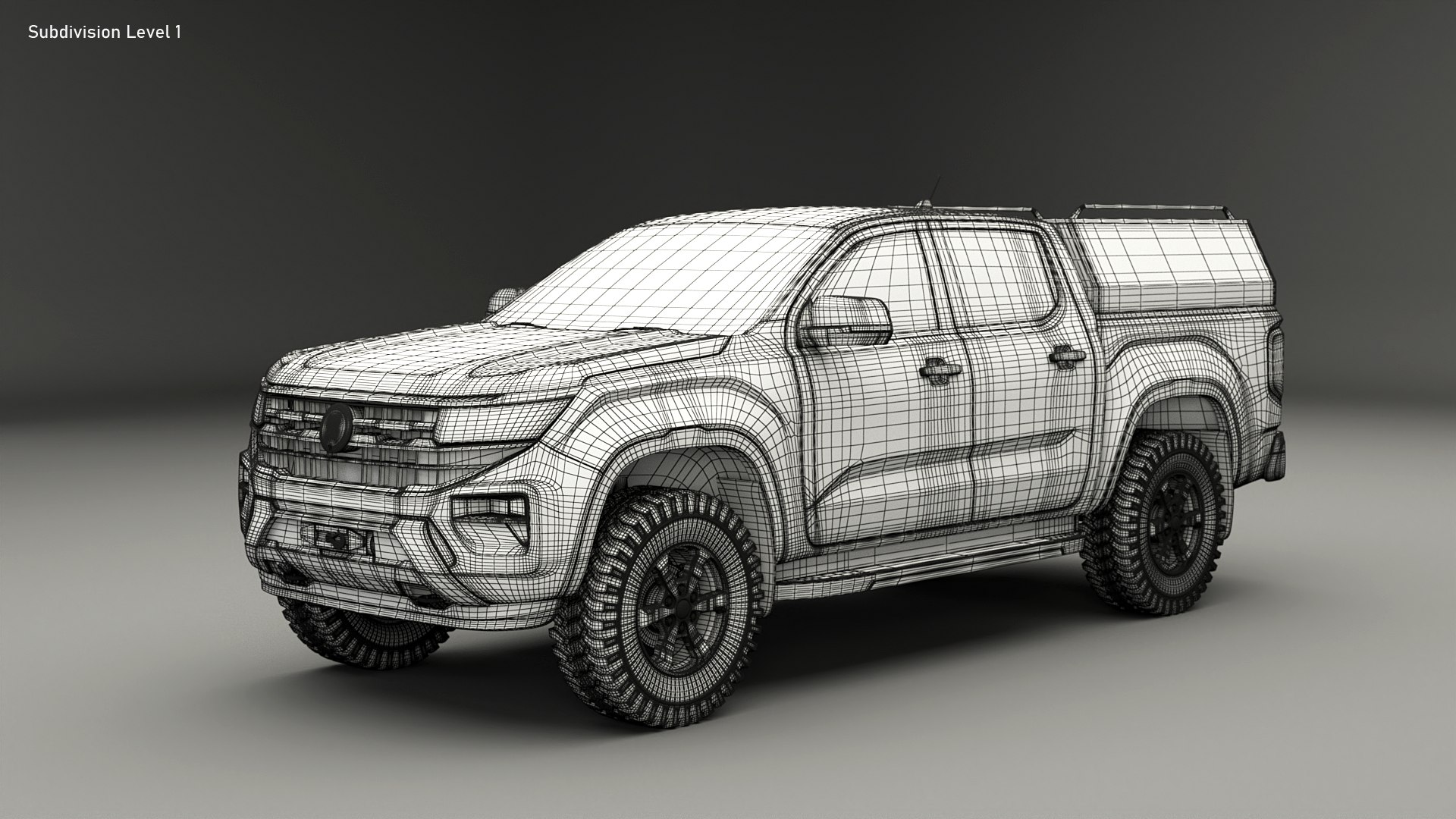 3D Model VW Amarok Offroad Mod - TurboSquid 2148314