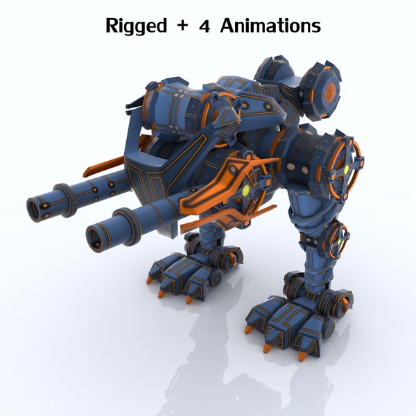 3D 3ds Max Robot