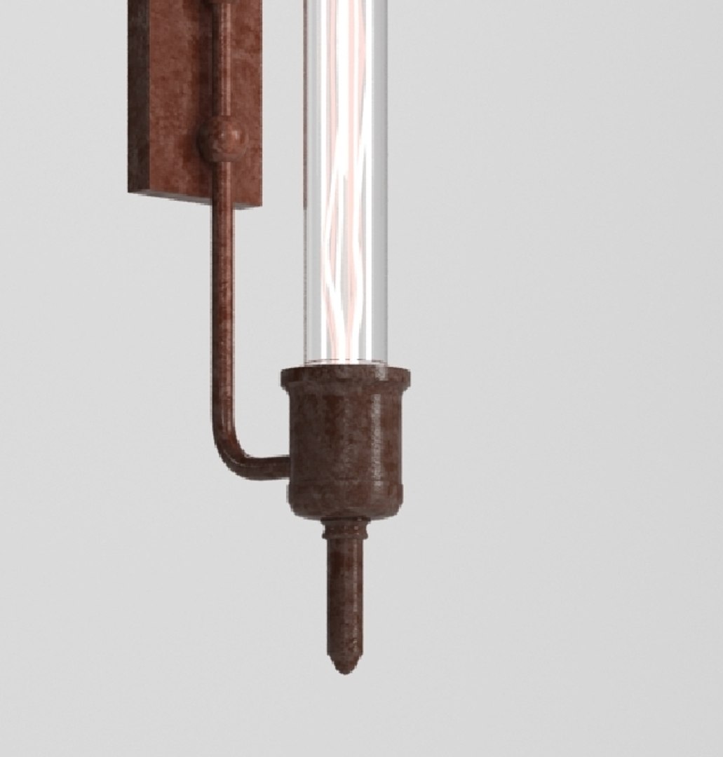 Wall Lamp Loft House 3D Model - TurboSquid 1576086