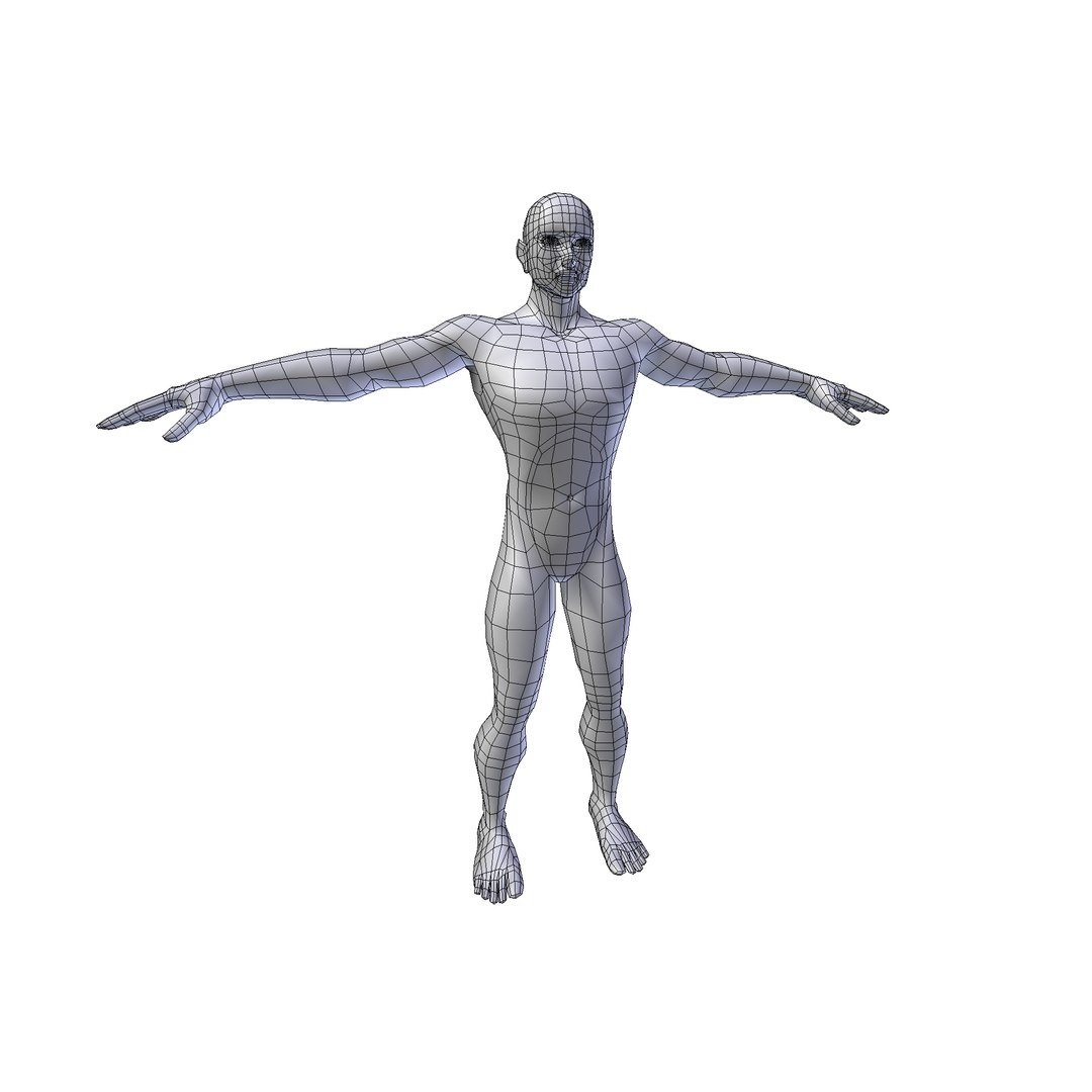 Anime Male Basemesh Collection 3D Model - TurboSquid 2322571