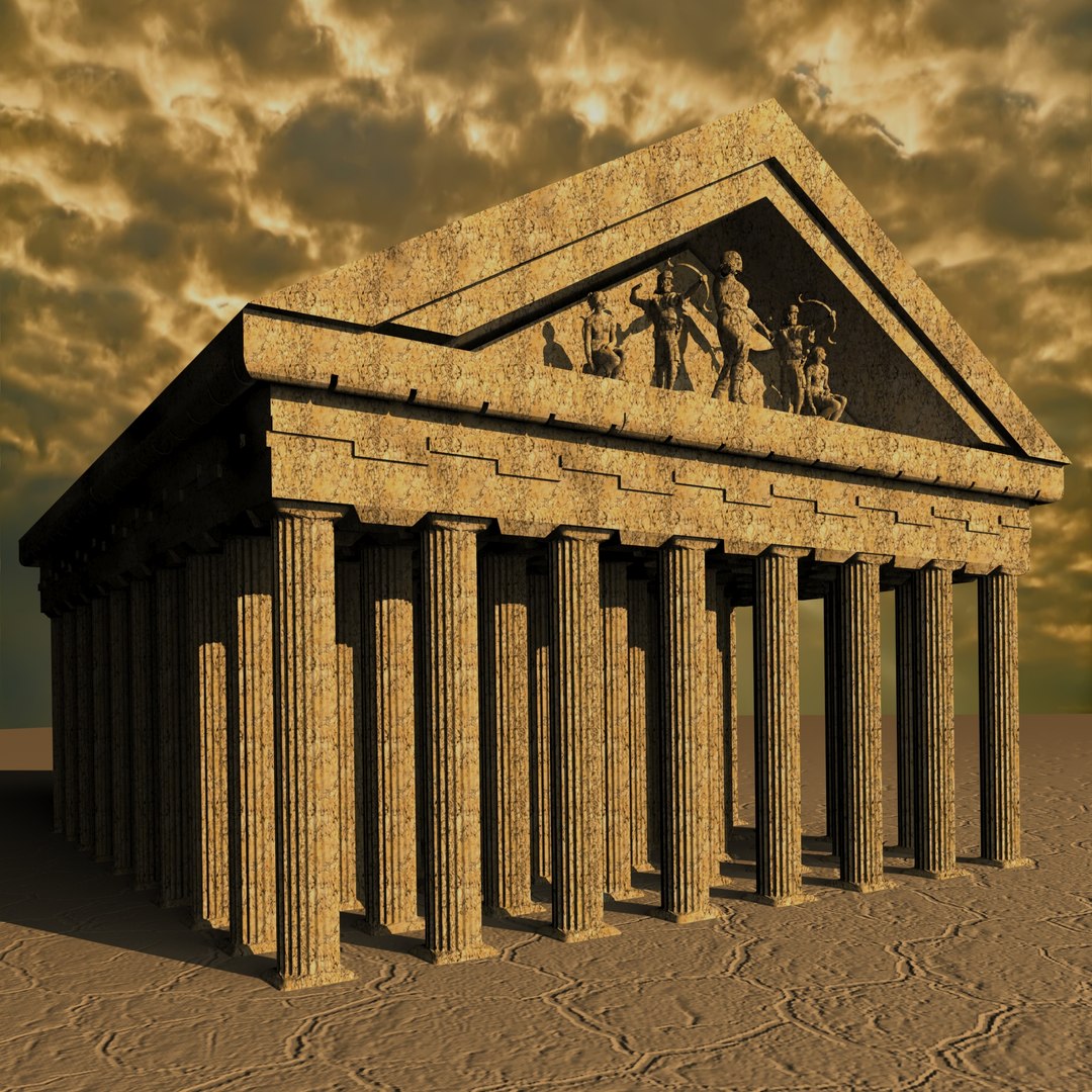 3D Ancient Structure - TurboSquid 1572996