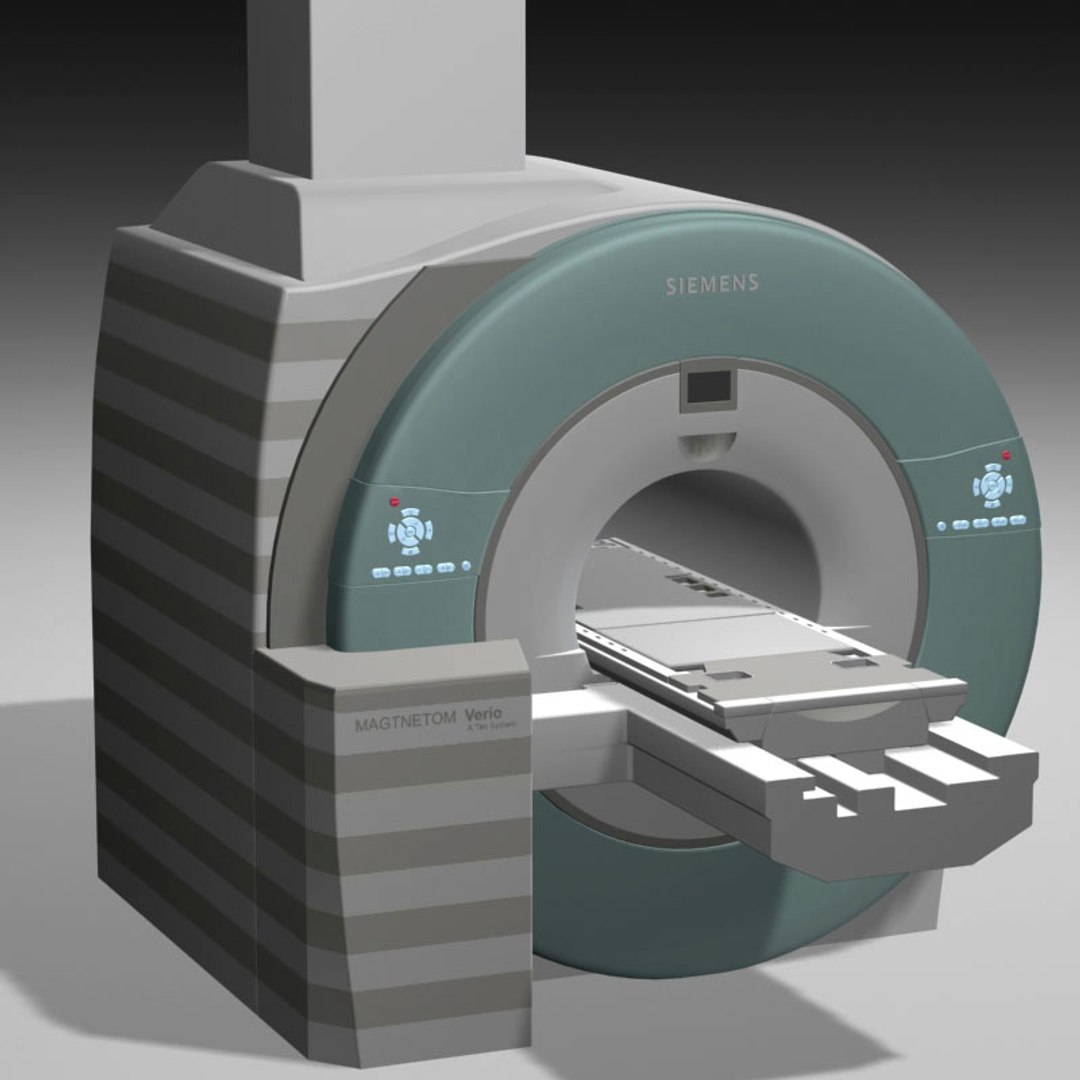 3d Model Mri Machine