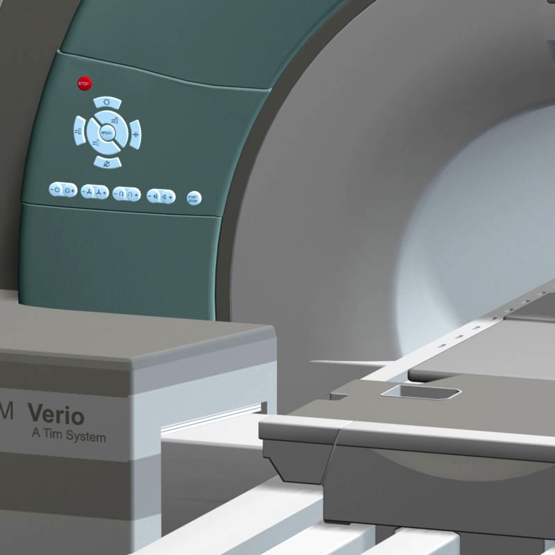 3d Model Mri Machine