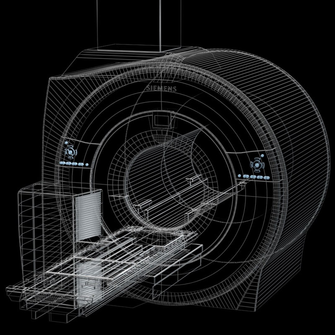 3d Model Mri Machine