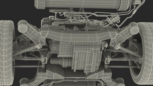 Toyota Mirai Hydrogen Fuel Cell System 3D model - TurboSquid 1868060