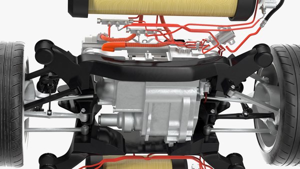 Toyota Mirai Hydrogen Fuel Cell System 3D model - TurboSquid 1868060