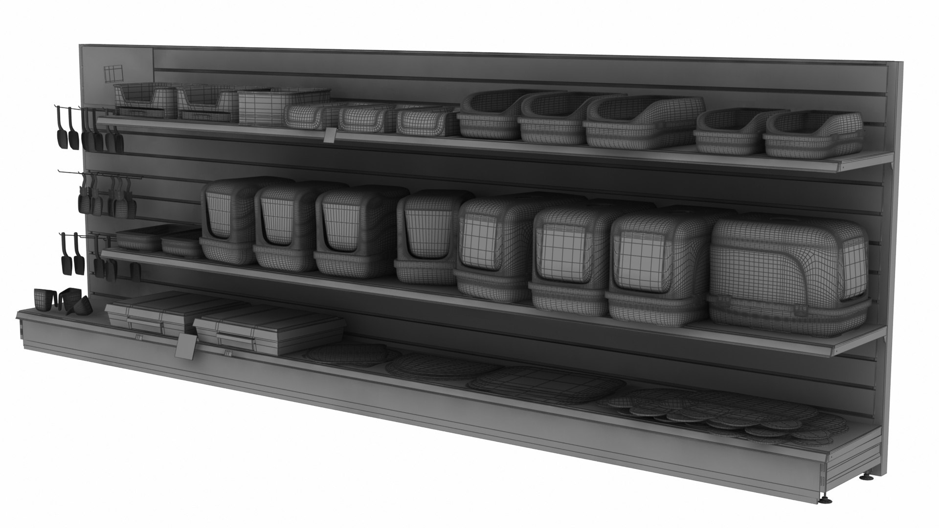 Pet Shop - Litter Tray Objects 3D - TurboSquid 1791232