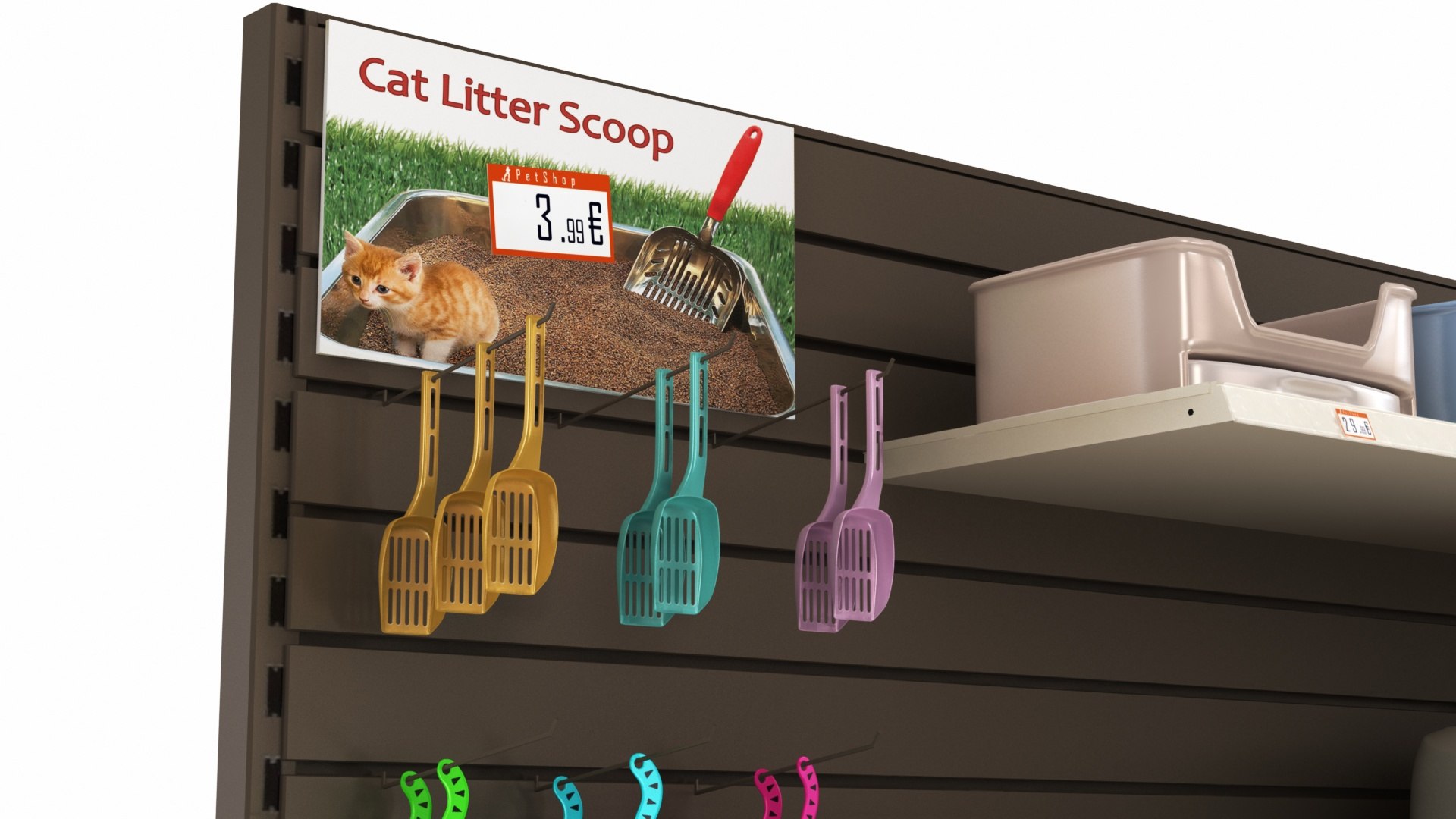 Pet Shop - Litter Tray Objects 3D - TurboSquid 1791232
