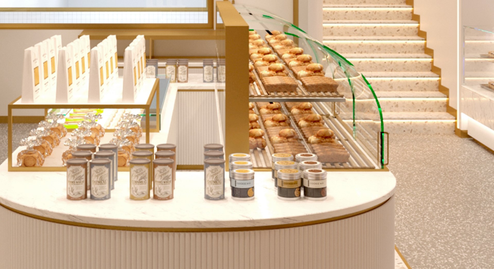Modern Bakery Model - TurboSquid 2032741