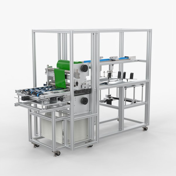 3D Automatic Laminating Machine - TurboSquid 2008614