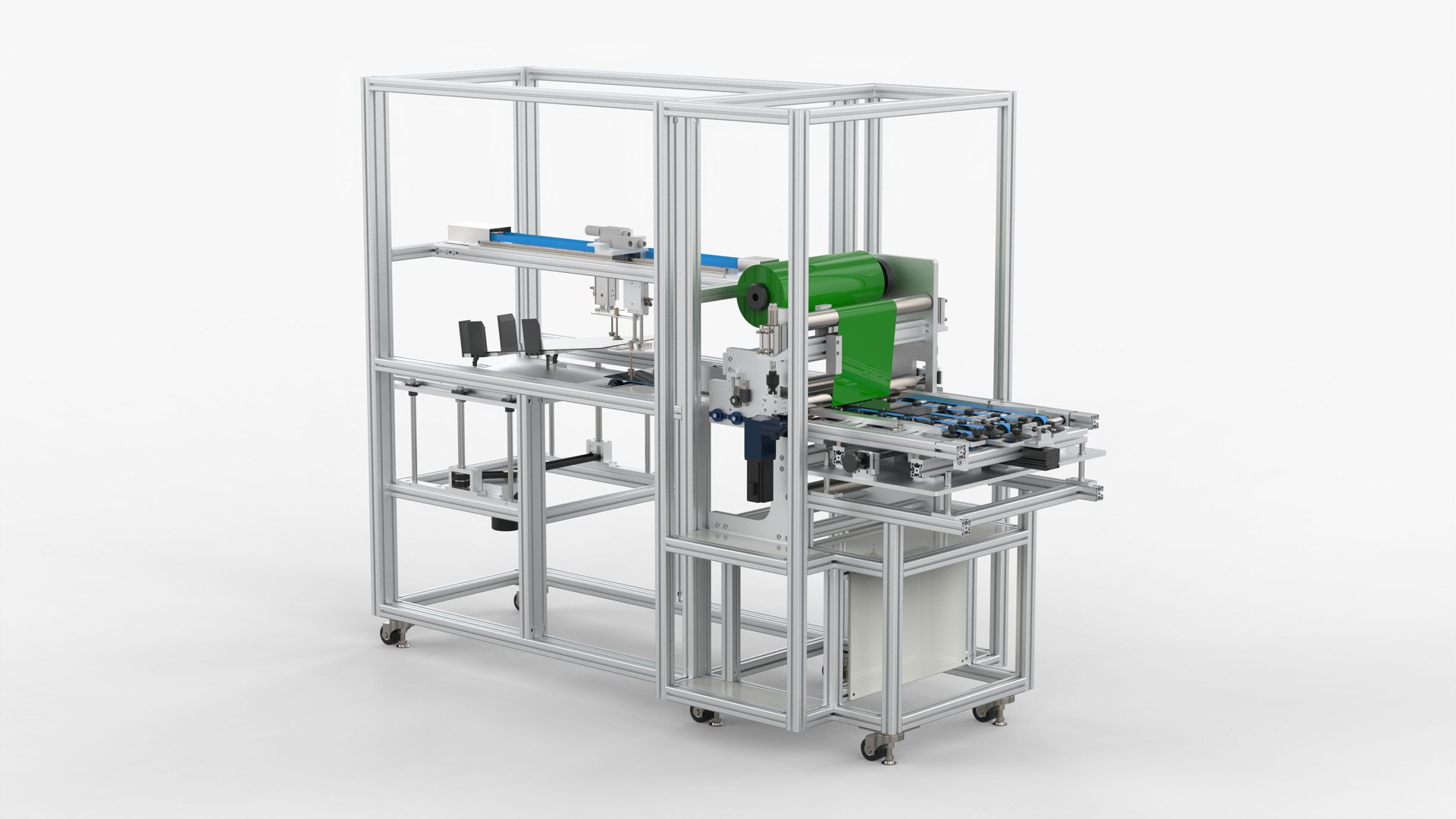 3D Automatic Laminating Machine - TurboSquid 2008614