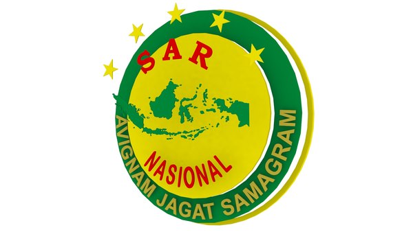 modelo 3d BASARNAS NASIONAL Modelo 3D low poly - TurboSquid 2347342