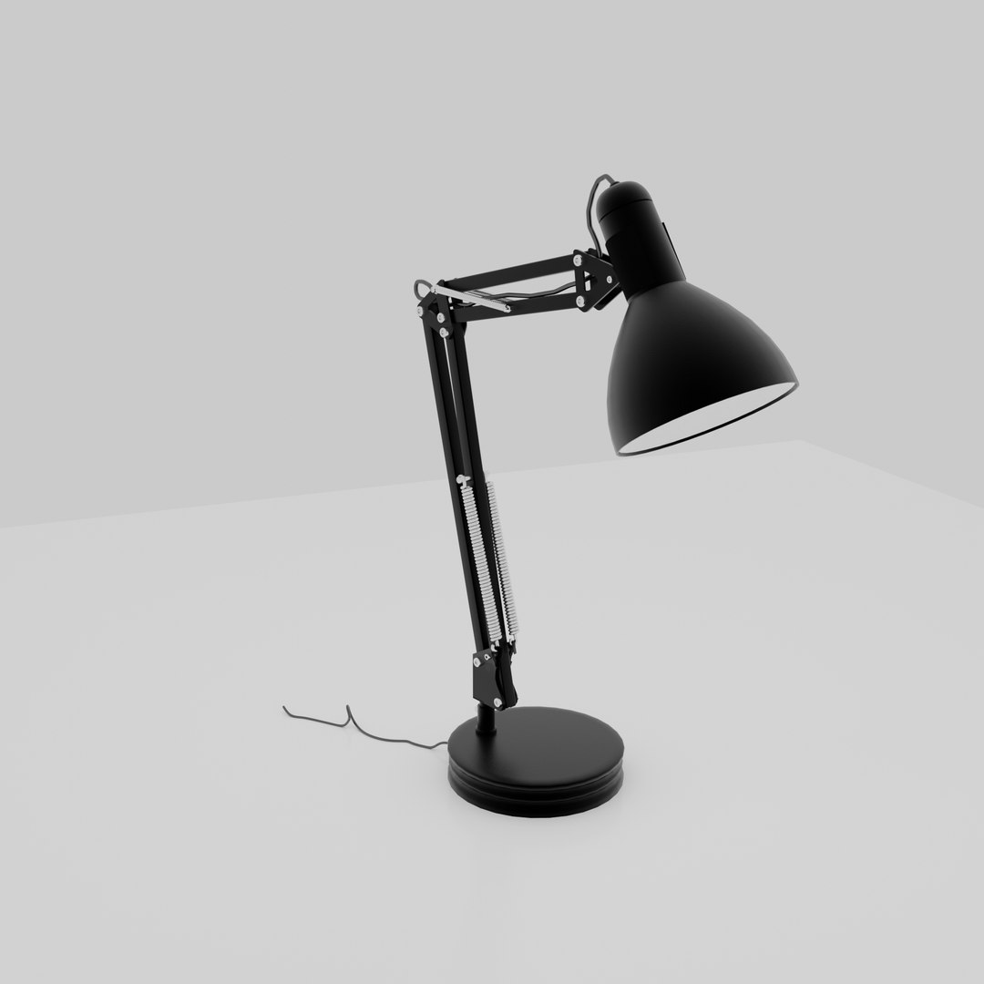 3D Desk Lamp Model - TurboSquid 1949783