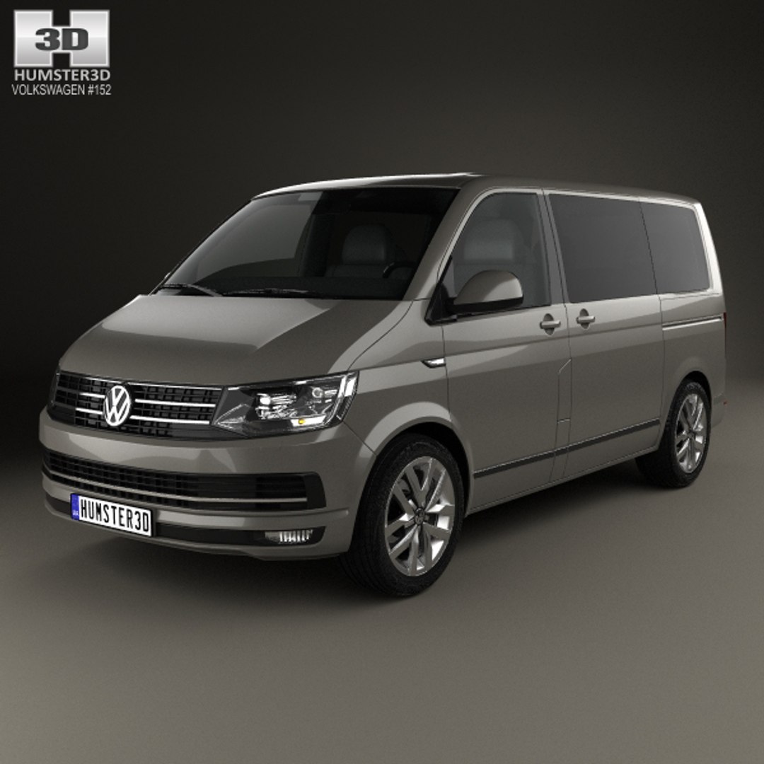 폭스 바겐 트랜스 포터 (T6) Multivan 2016 3D 모델 - TurboSquid 1202046