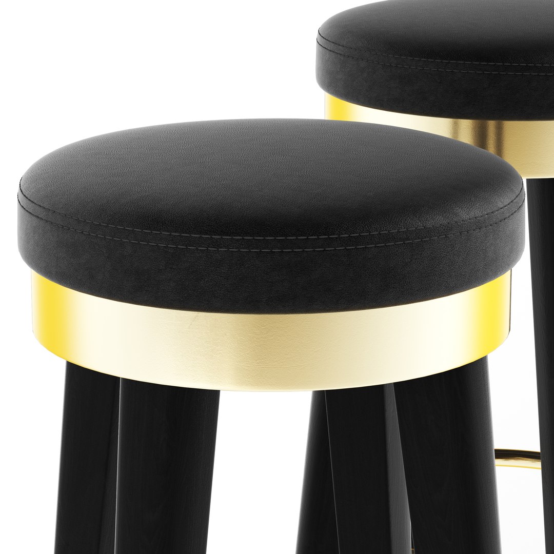 3D Cult Living Fusion Bar Stool model - TurboSquid 2173422