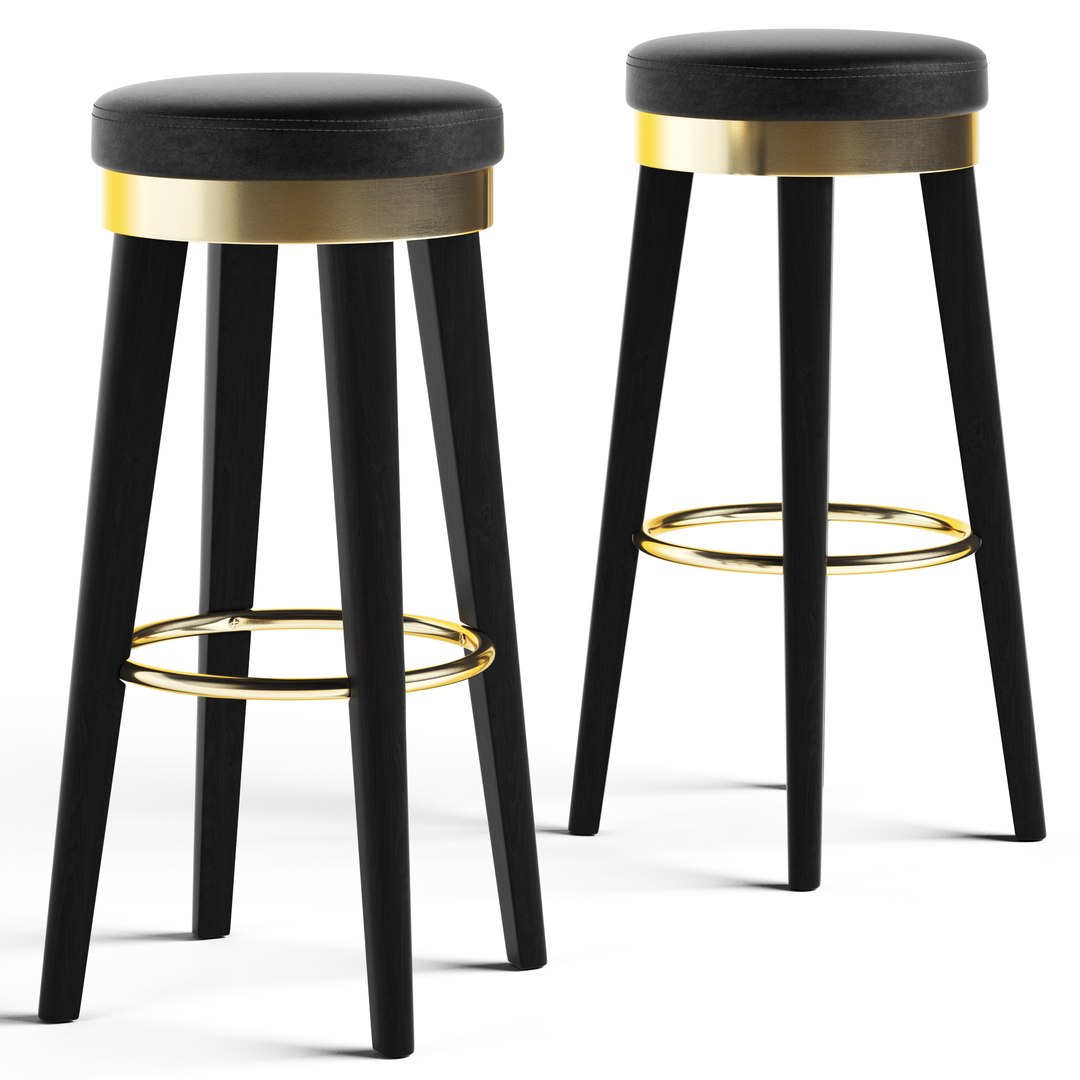 3D Cult Living Fusion Bar Stool model - TurboSquid 2173422